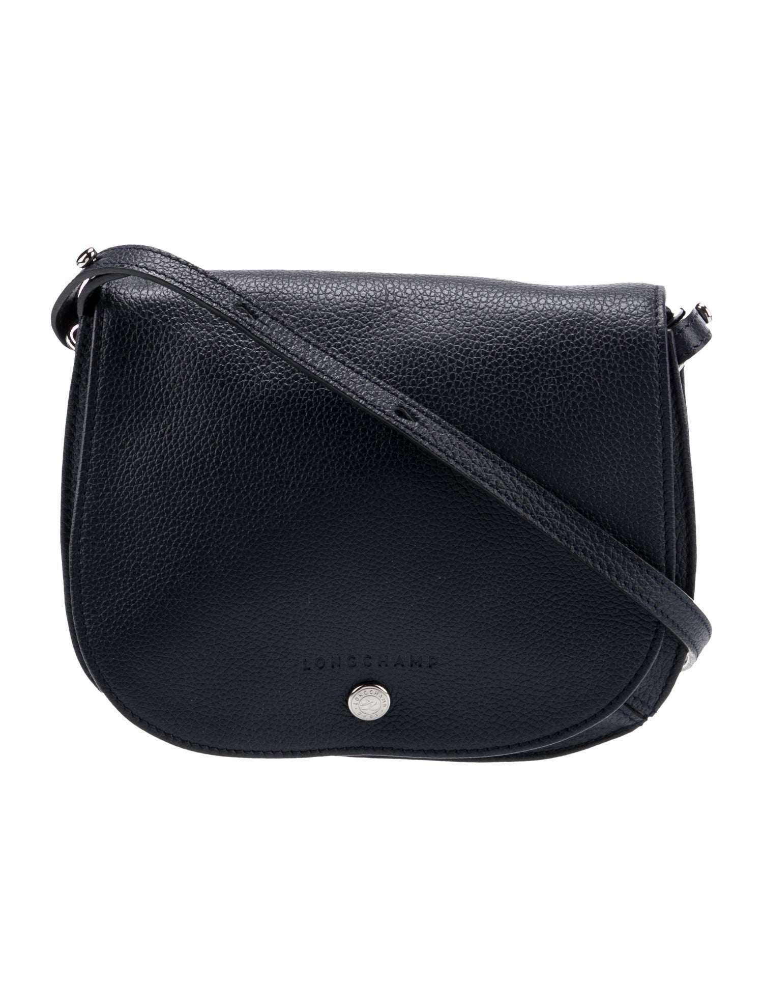 Longchamp Leather Crossbody Bag - Blue Crossbody Bags, Handbags ...