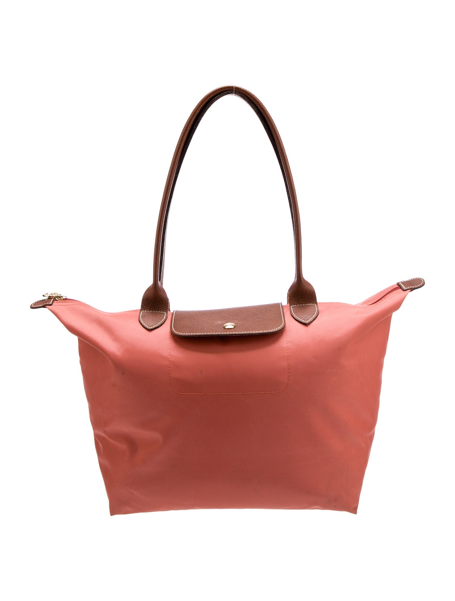Longchamp Longchamp Nylon Duffle Bag - Orange Totes, Handbags ...