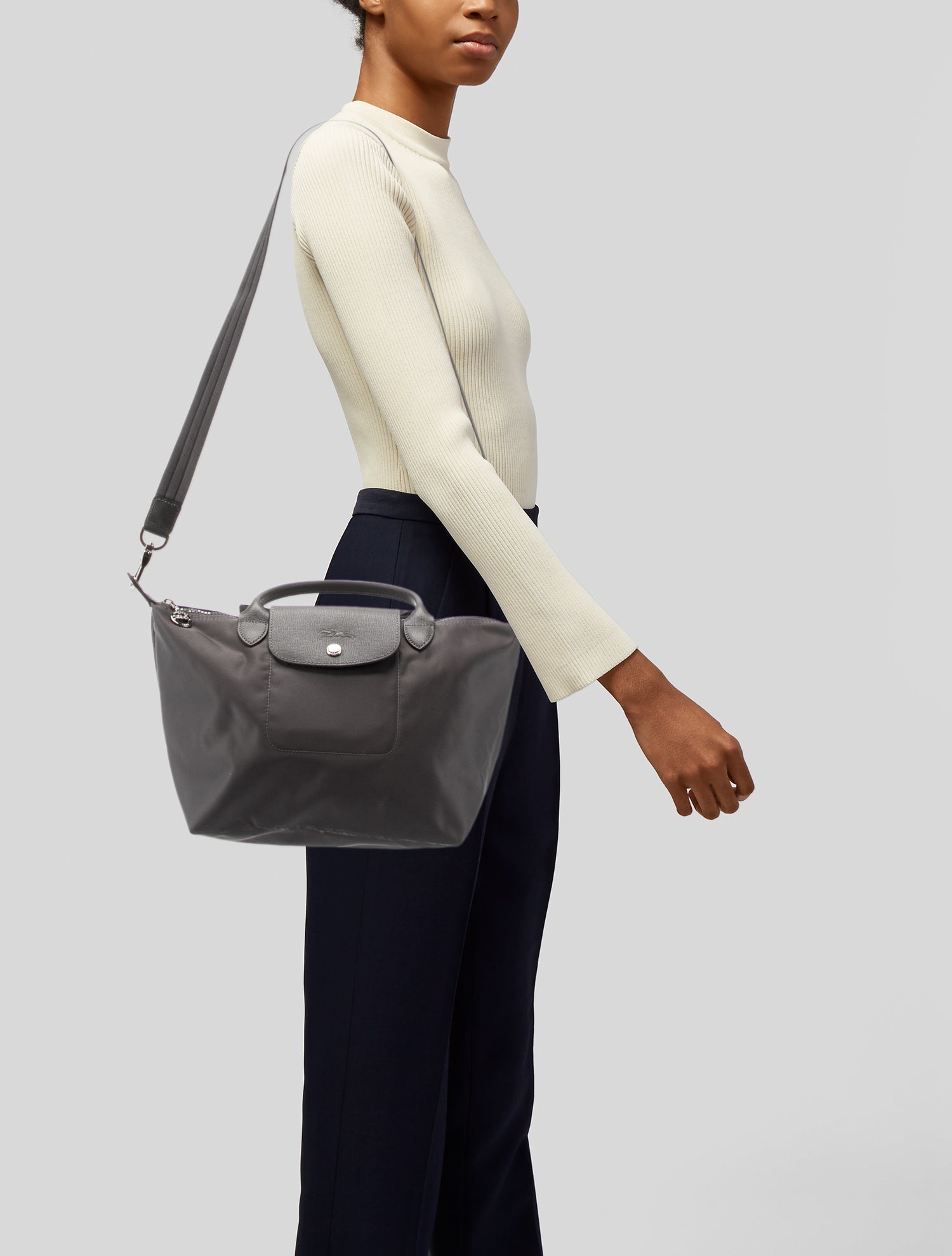 Longchamp Nylon - Orange Totes, Handbags - WL874285 | The RealReal