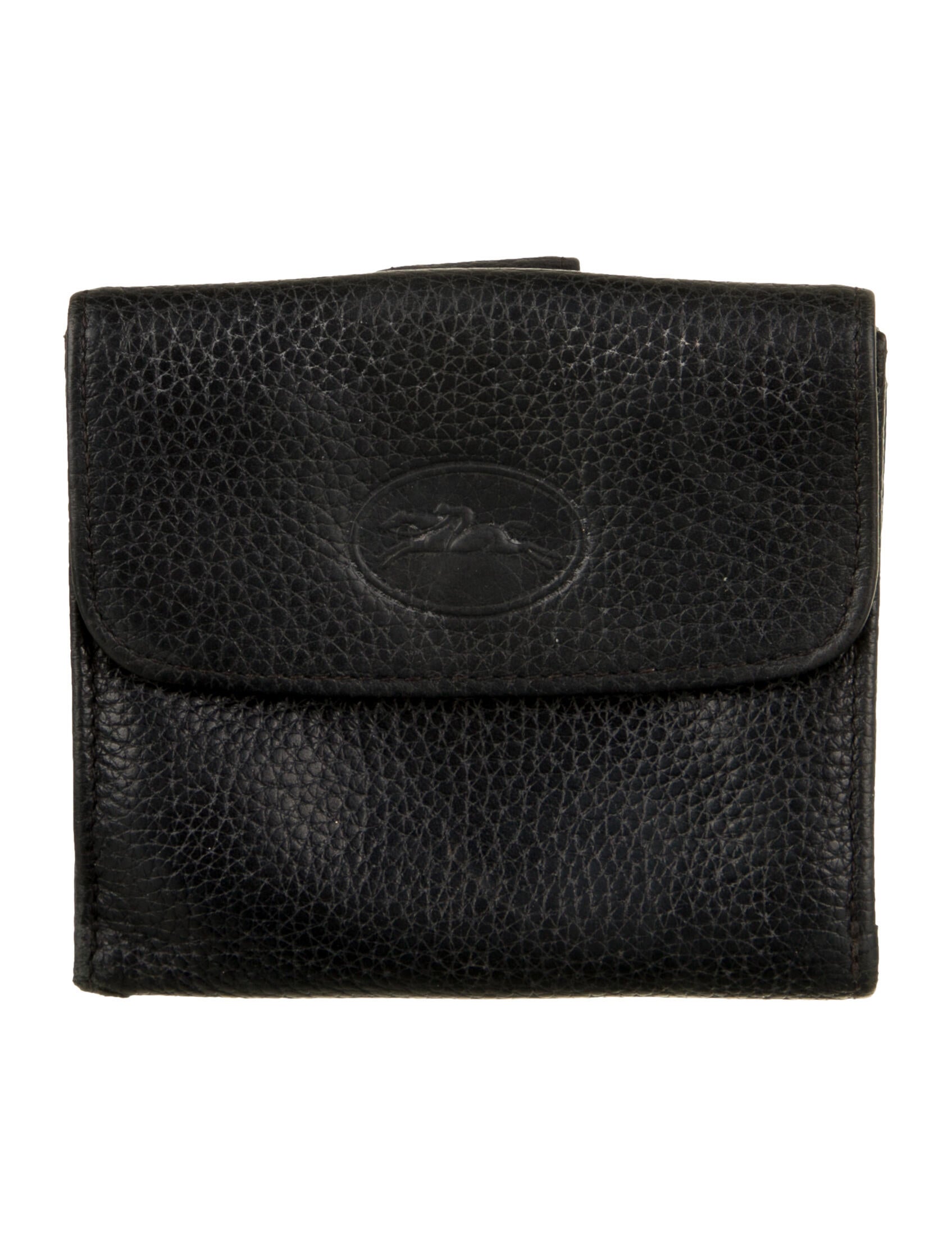 Longchamp Leather Wallet - Black Wallets, Accessories - WL875627 | The ...