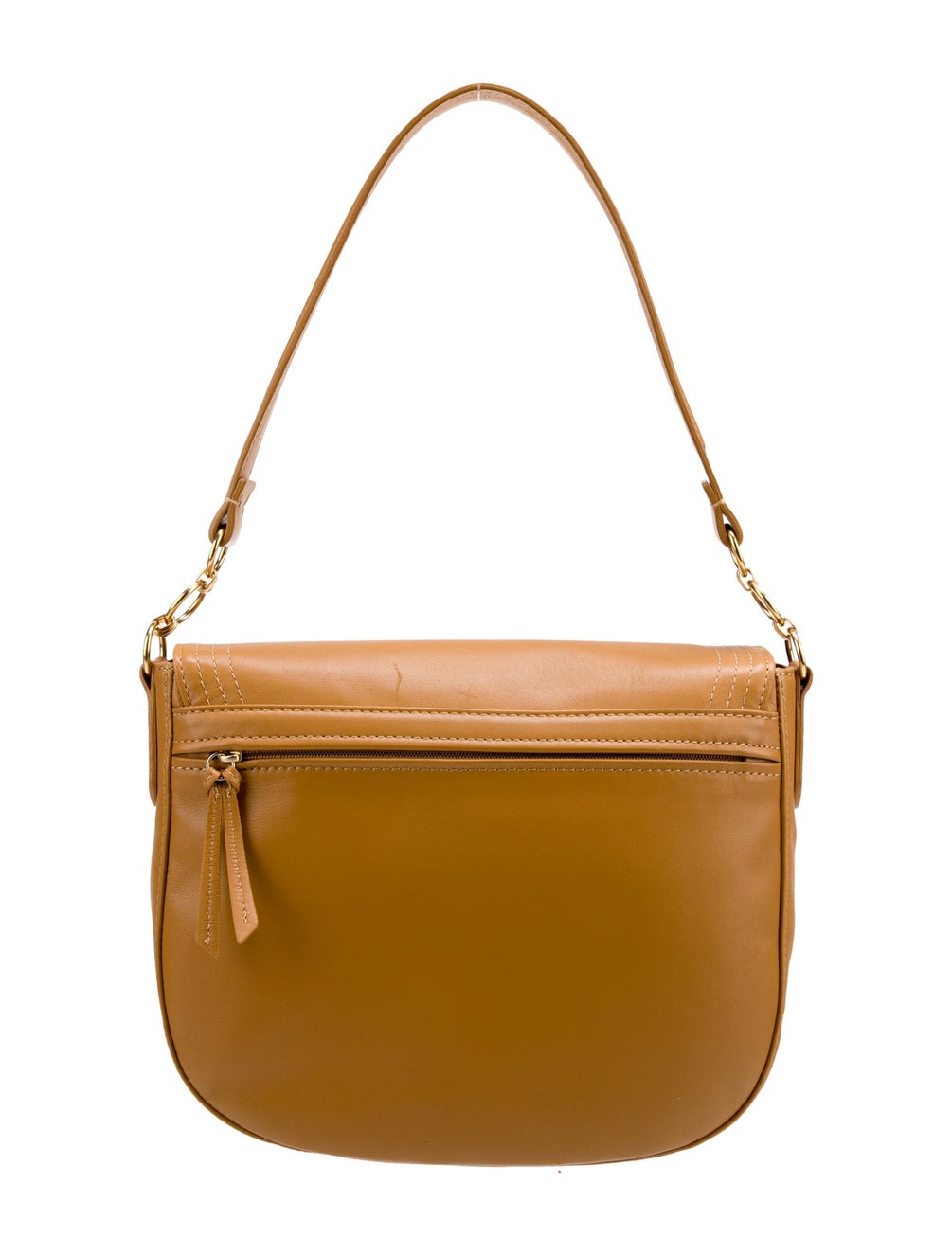 Longchamp Leather Saddle Bag - Neutrals Shoulder Bags, Handbags ...