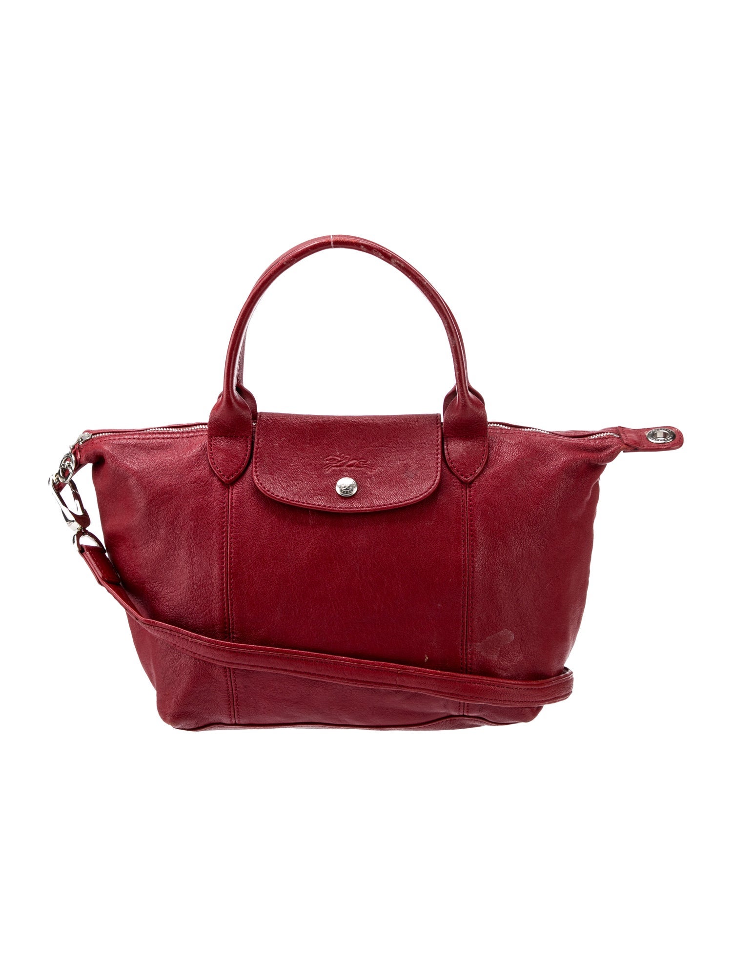 Longchamp Modele Depose Tote - Red Handle Bags, Handbags - WL876280 ...