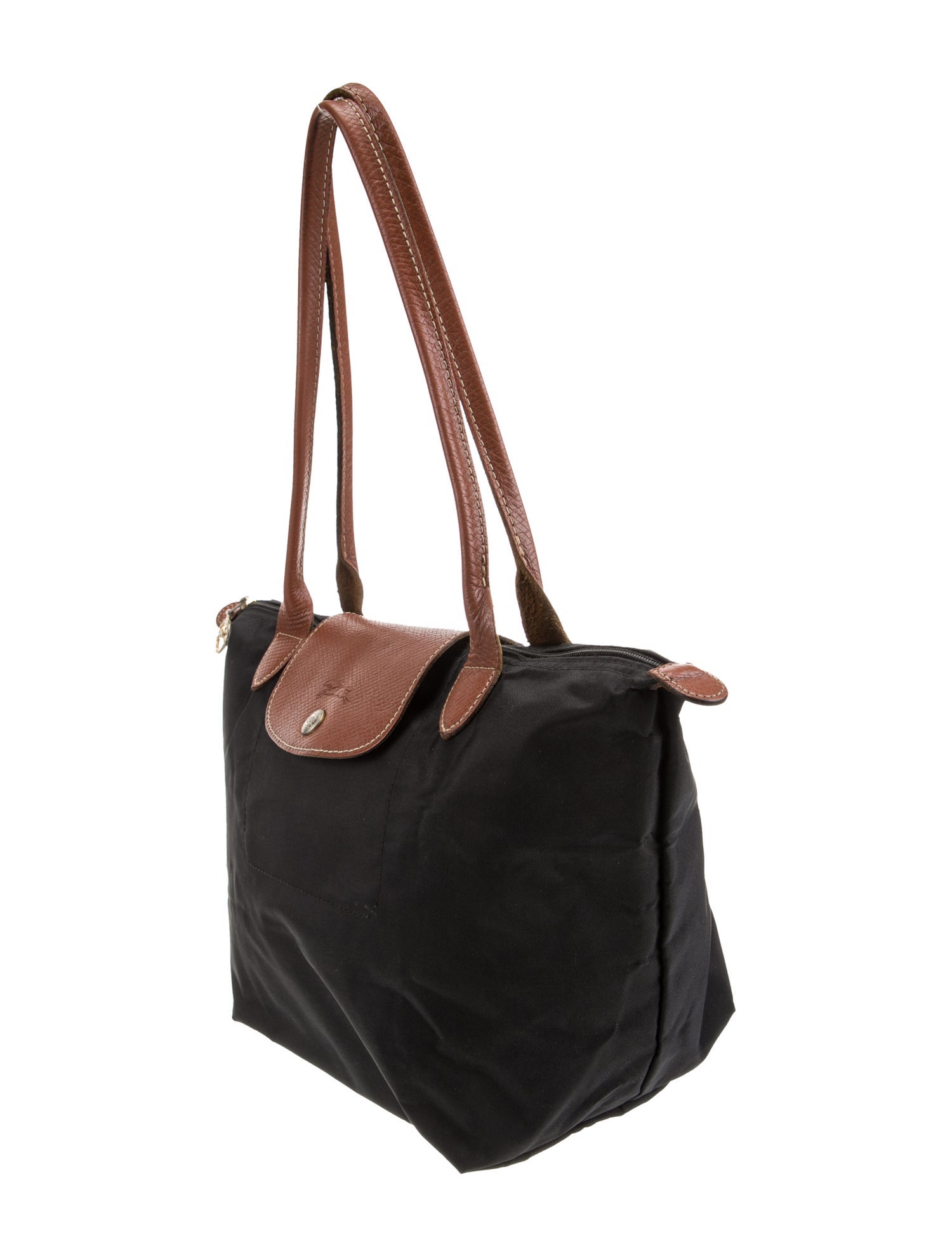 Longchamp Solid Nylon Shoulder Bag - Black Shoulder Bags, Handbags ...
