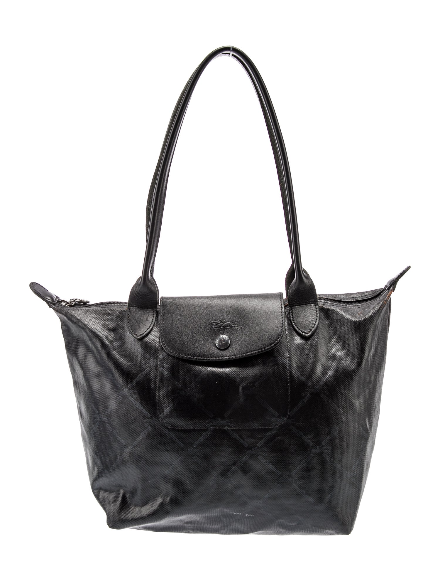 Longchamp Nylon Shoulder Bag - Black Shoulder Bags, Handbags - WL877250 ...