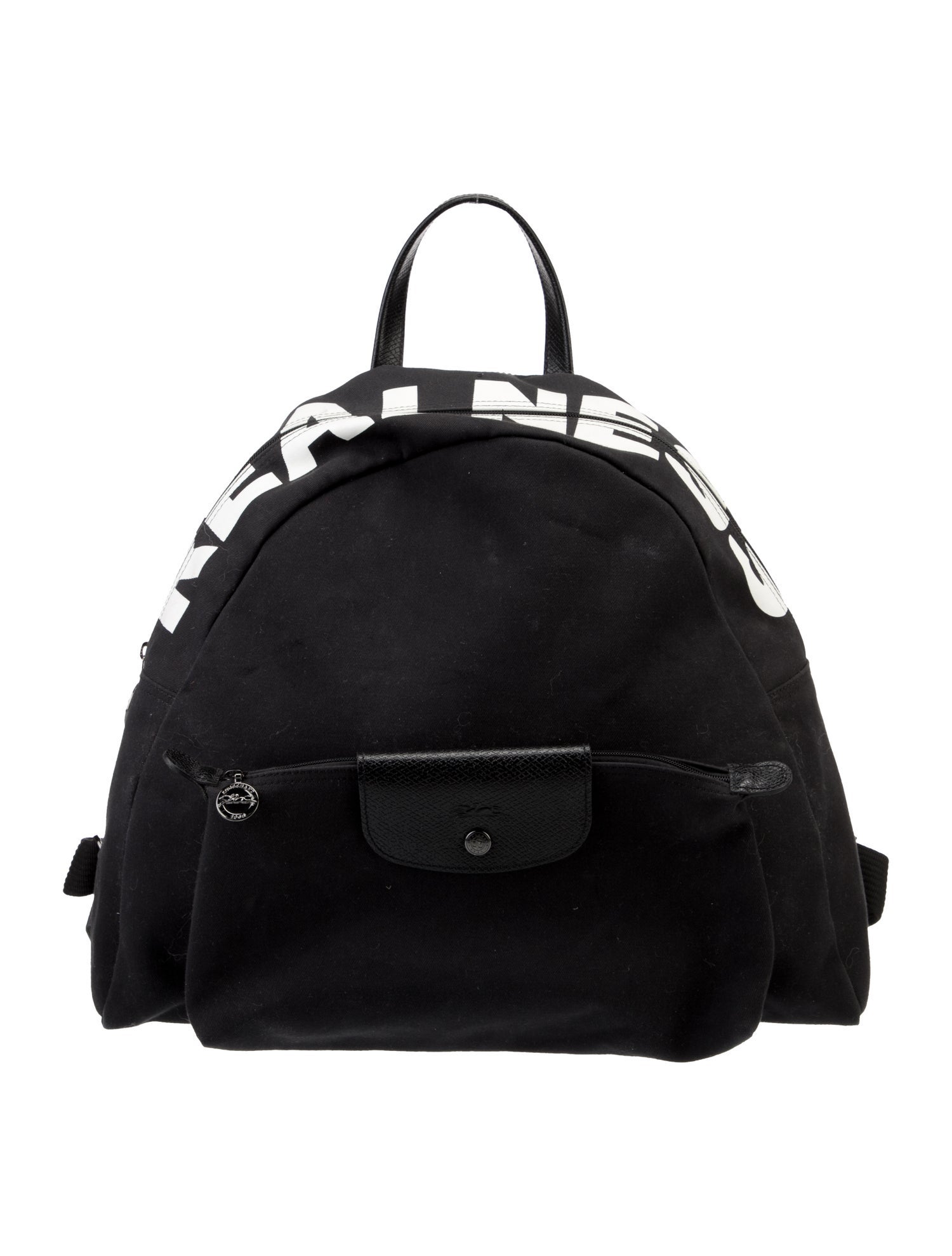 Longchamp Canvas Backpack - Black Backpacks, Handbags - WL877914 | The ...