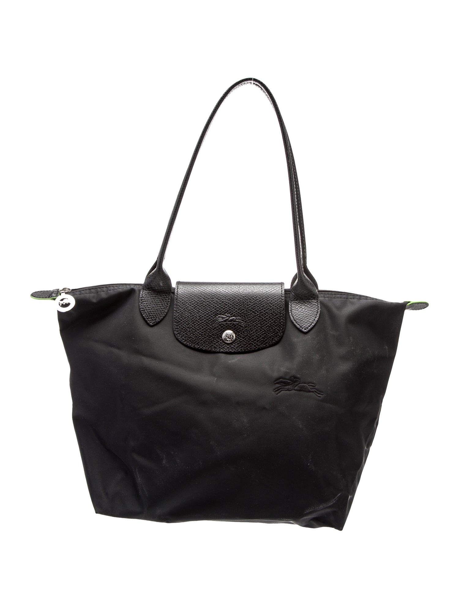 Longchamp nylon tote bag - White Totes, Handbags - WL876744 | The RealReal