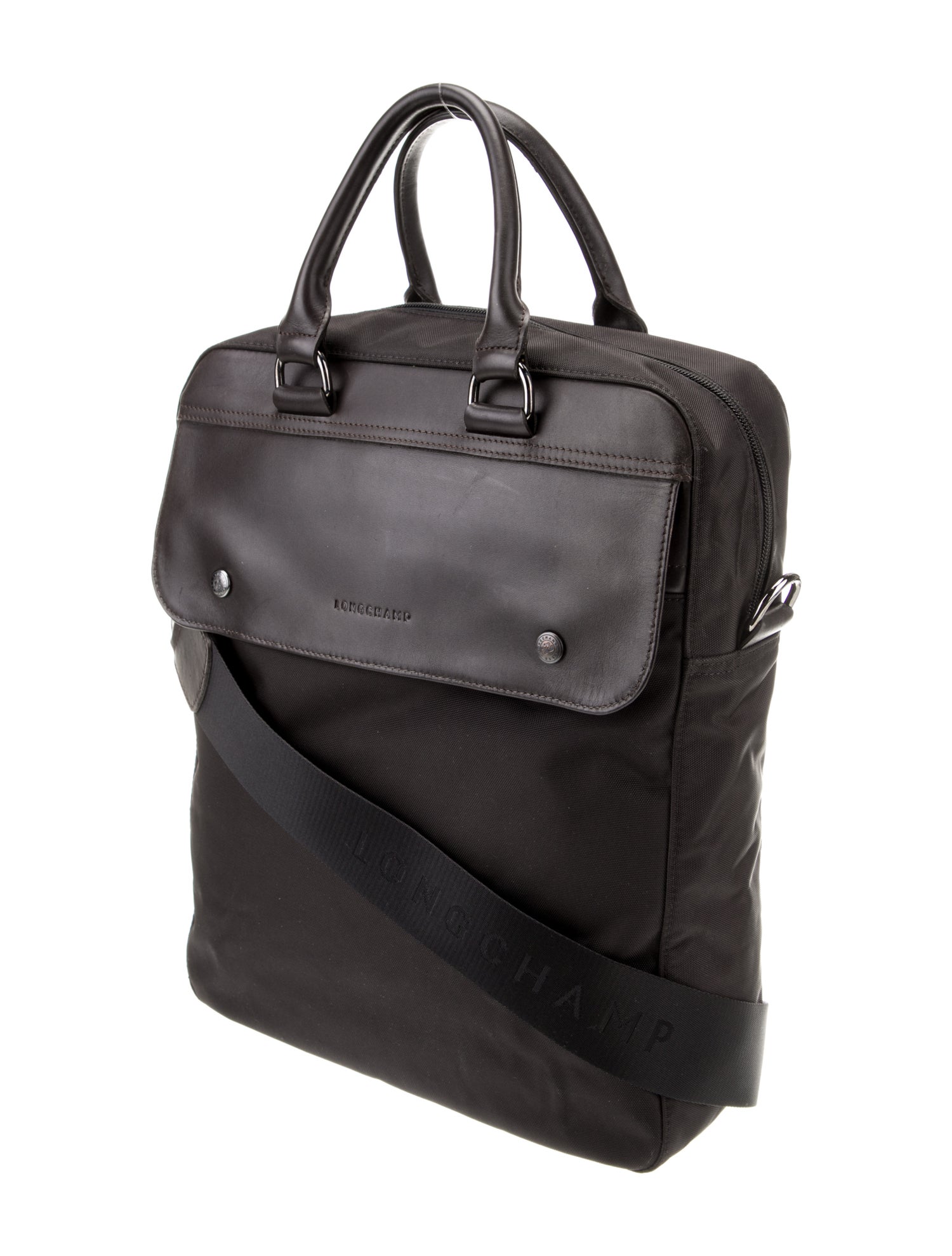 Tumi Leather Messenger Bag - Black Messenger Bags, Bags - TMI55803 ...