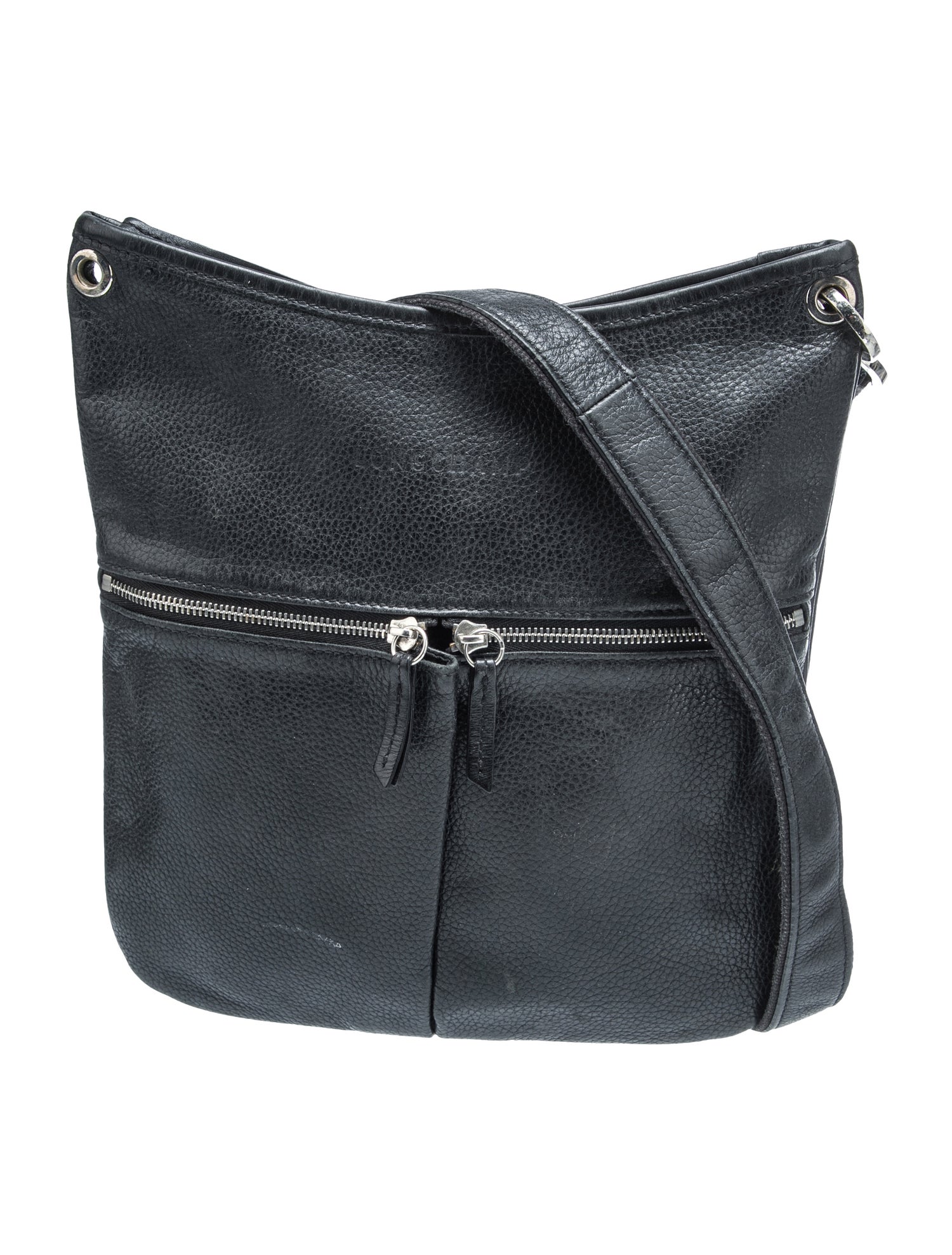 Longchamp Leather Crossbody Bag - Blue Crossbody Bags, Handbags ...