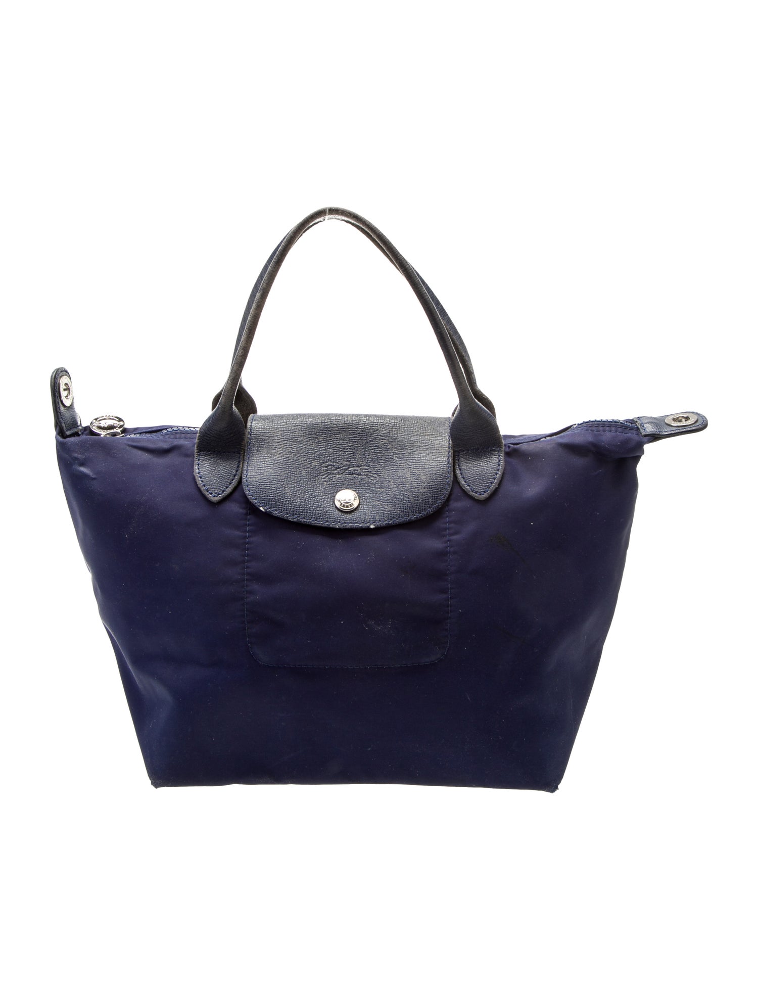 Longchamp Nylon Top Handle Bag - Black Handle Bags, Handbags - WL879333 ...