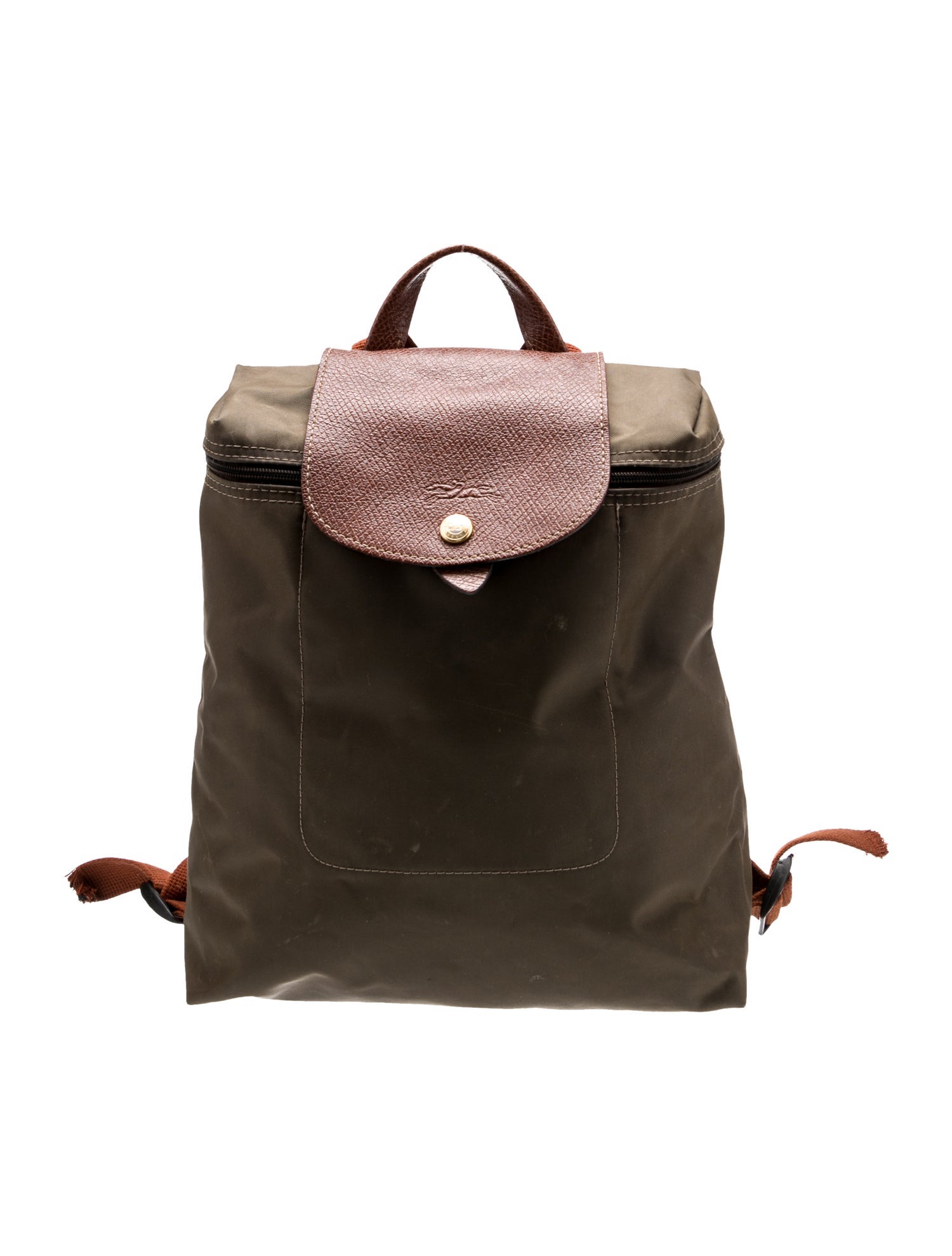 Longchamp Nylon Backpack - Grey Backpacks, Handbags - WL879645 | The ...