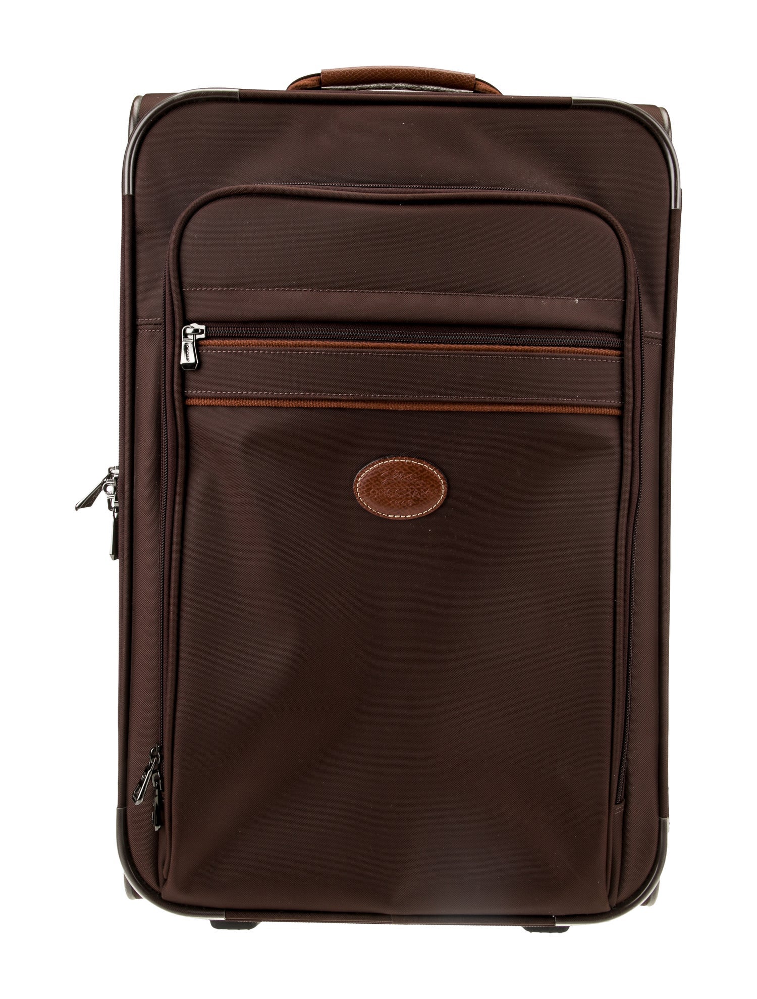 Longchamp Nylon Suitcase - Brown Luggage and Travel, Handbags ...