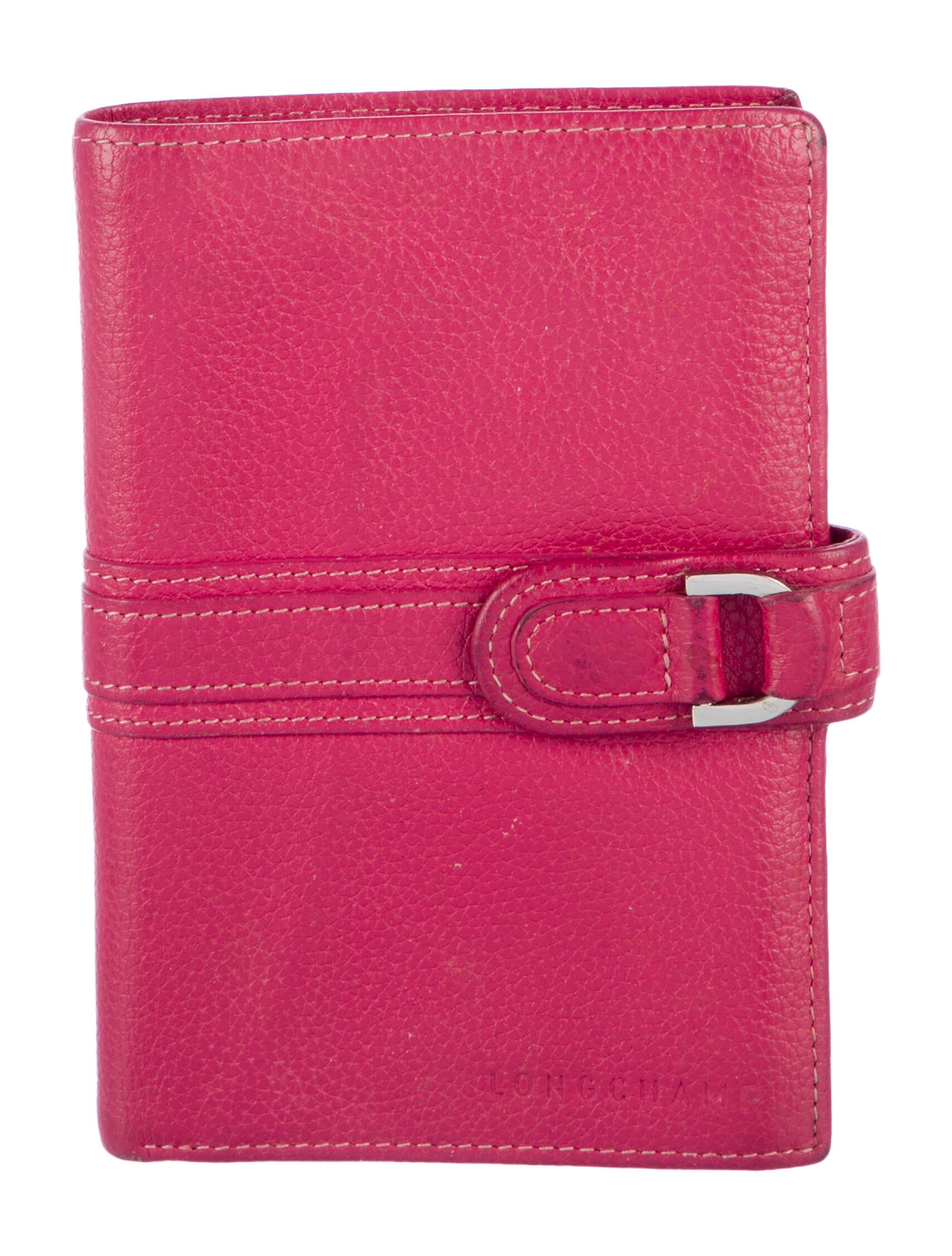 Longchamp Travel Wallet Leather Trifold Wallet - Pink Wallets ...