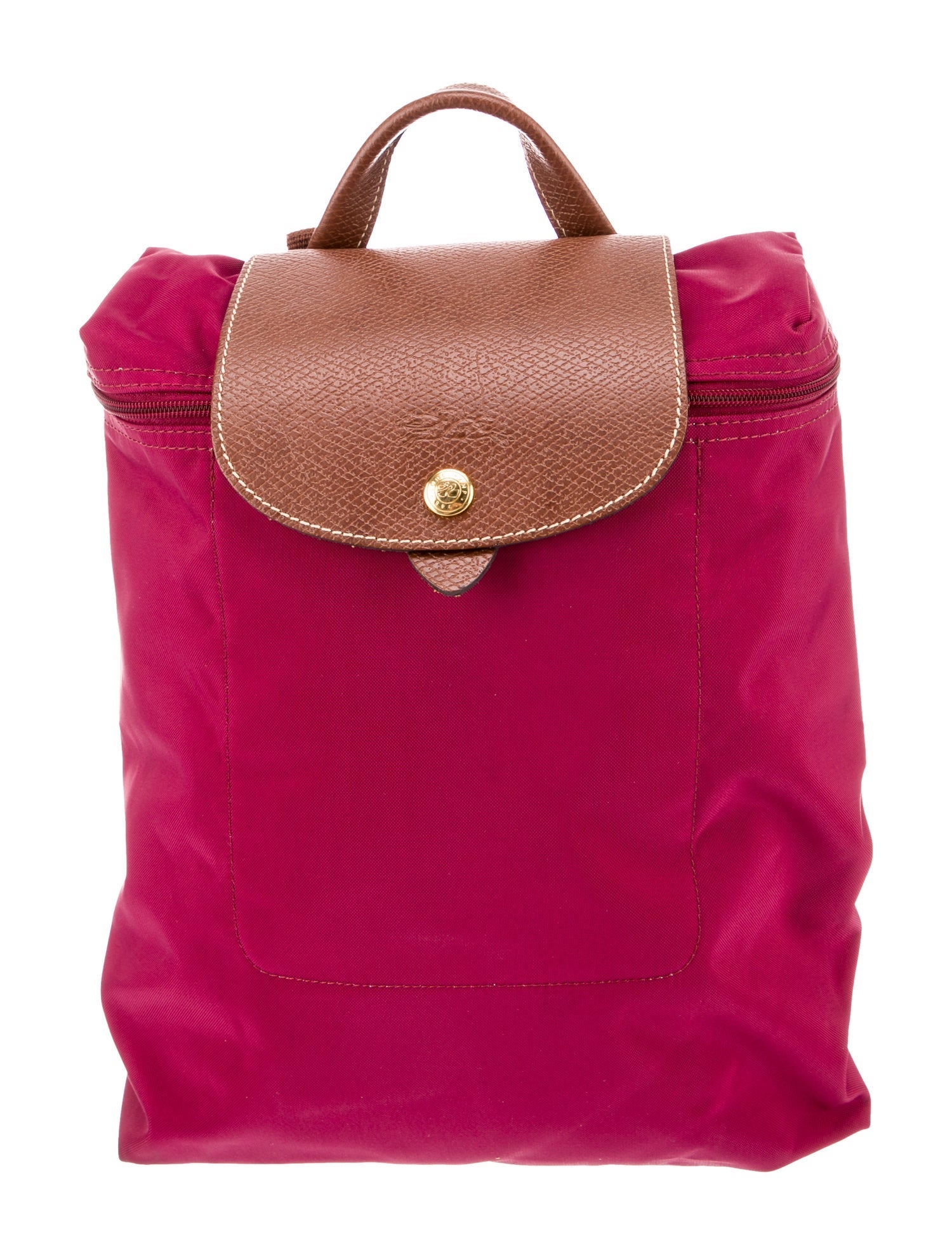 Longchamp Nylon Backpack - Purple Backpacks, Handbags - WL880453 | The ...