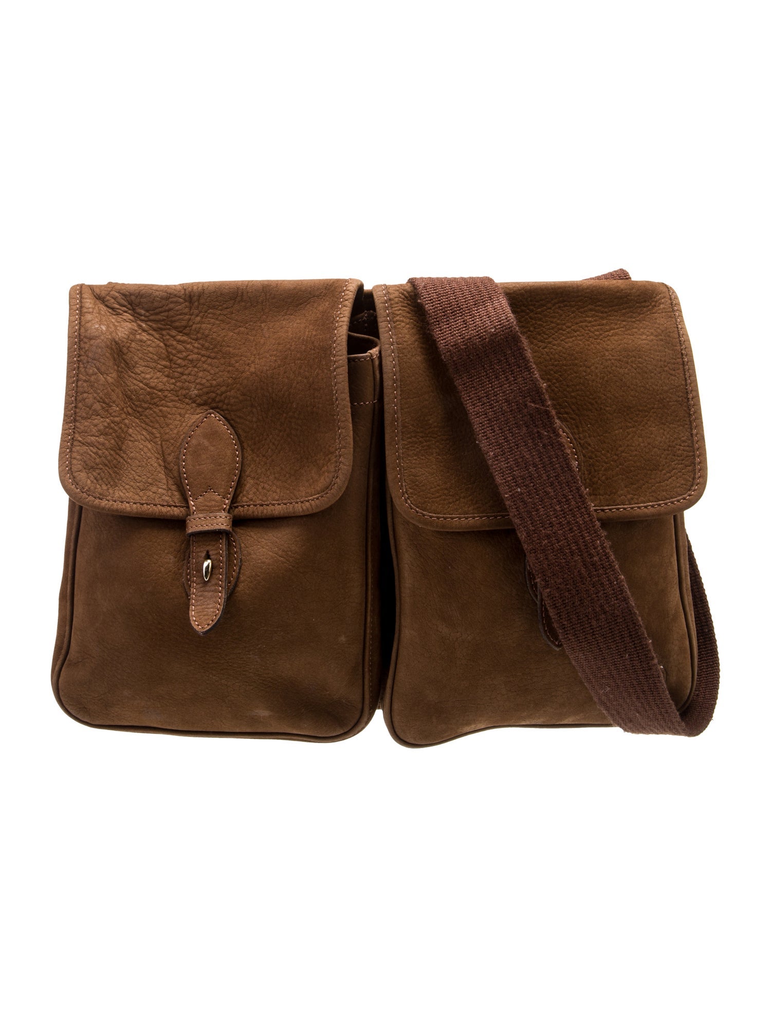 Longchamp Suede Shoulder Bag - Brown Shoulder Bags, Handbags - WL880597 ...