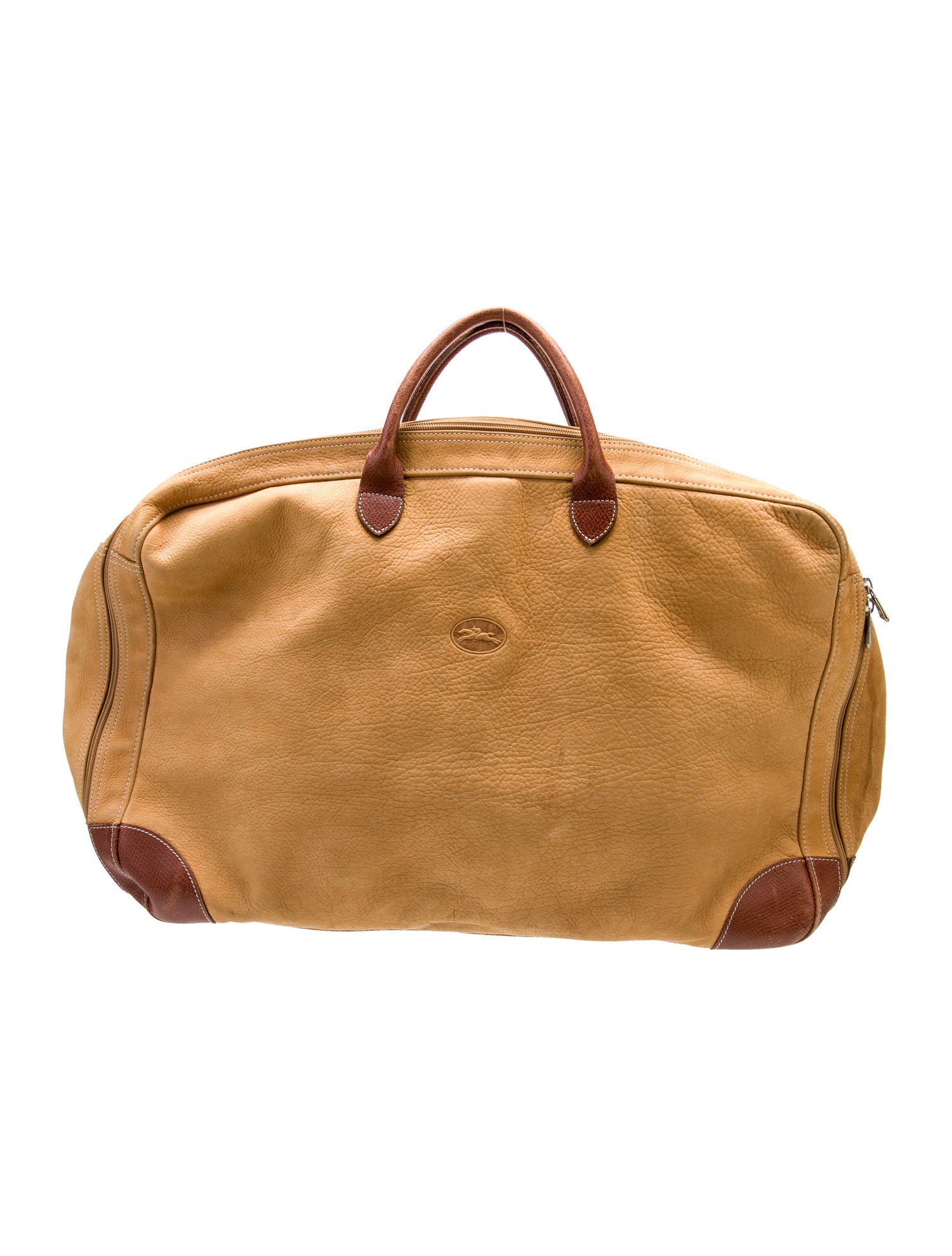 Longchamp Leather Weekender Bag - Brown Luggage and Travel, Handbags ...