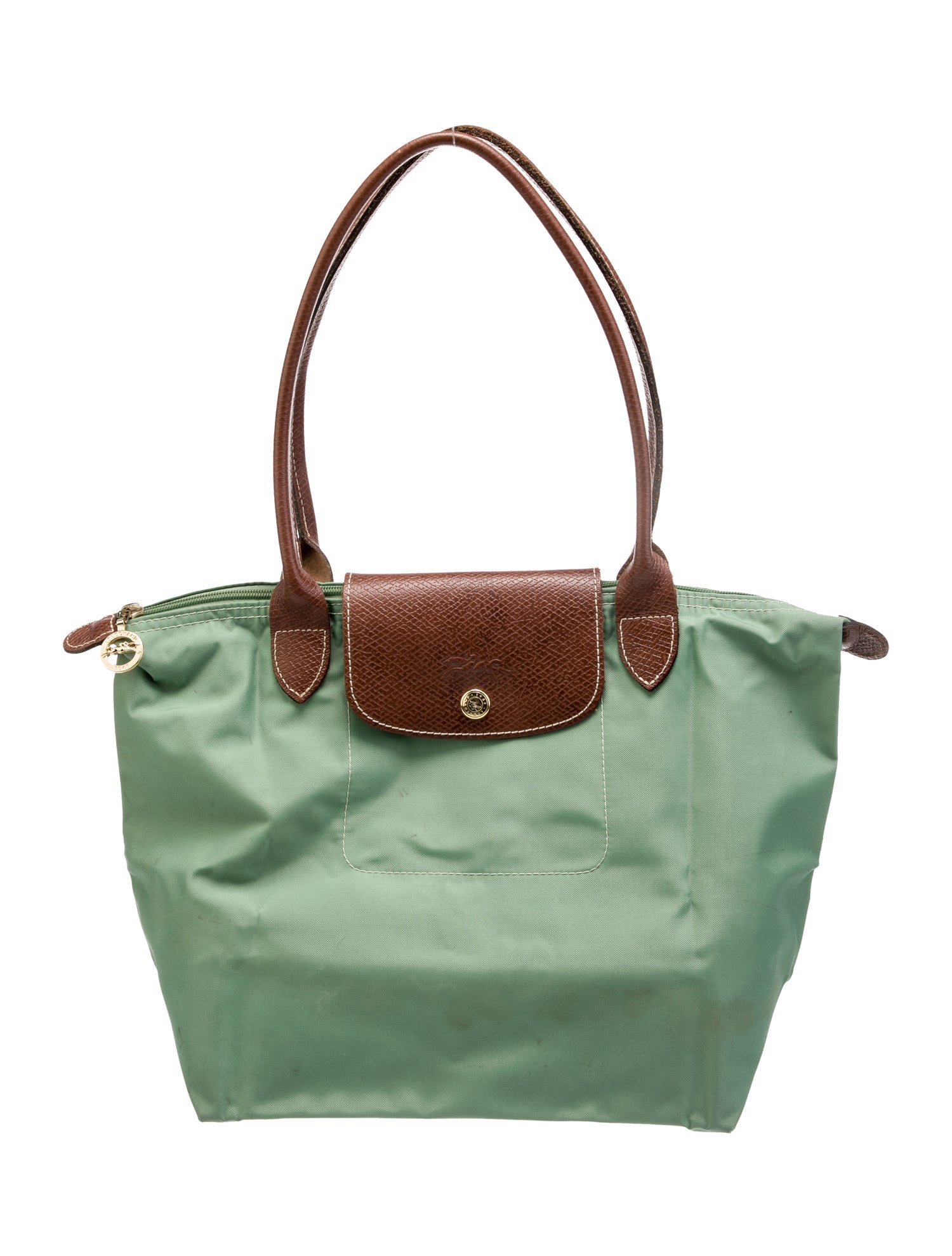 Longchamp Nylon Shoulder Bag - Green Shoulder Bags, Handbags - WL880815 ...