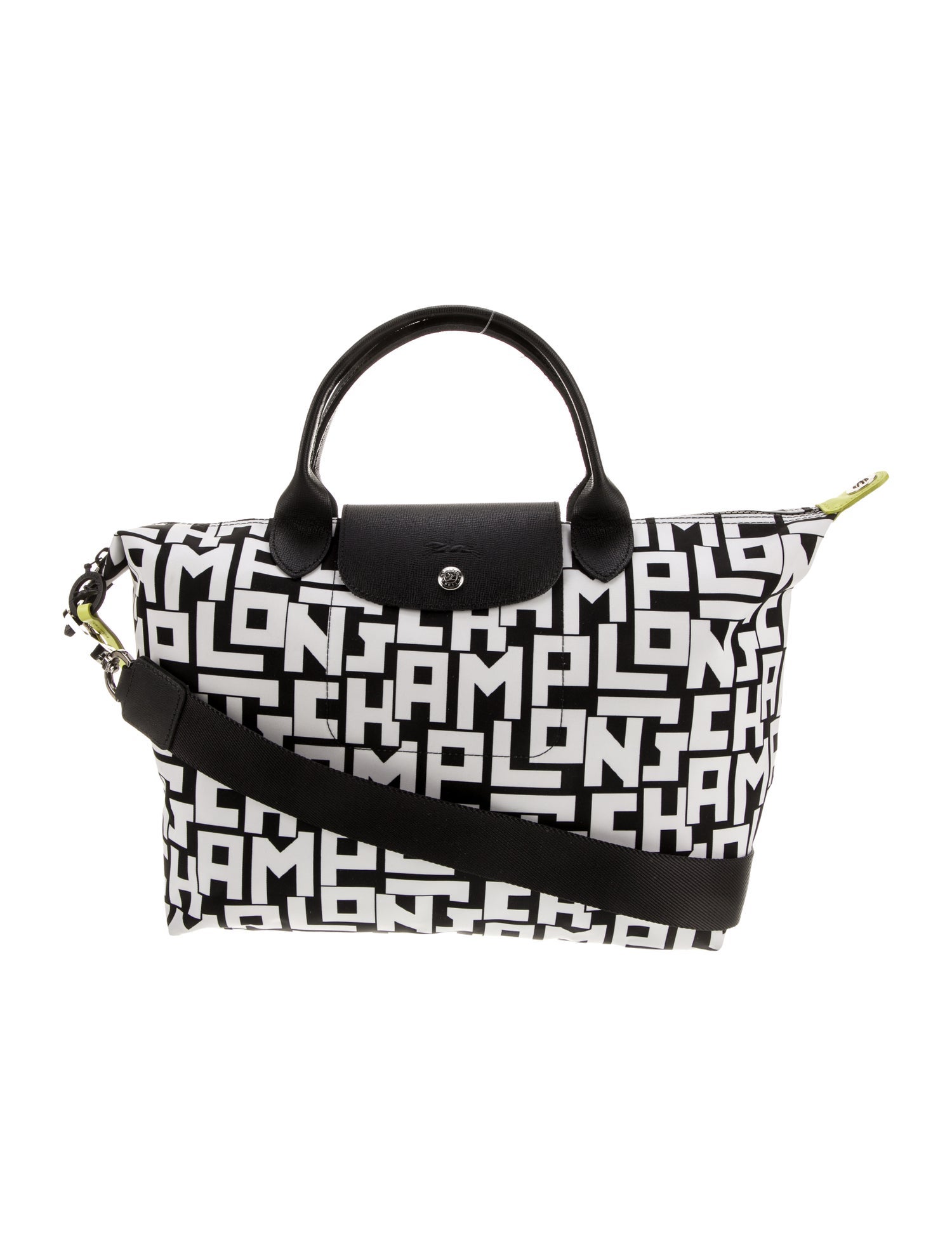 Longchamp Nylon Weekender Bag - Black Totes, Handbags - WL880847 | The ...