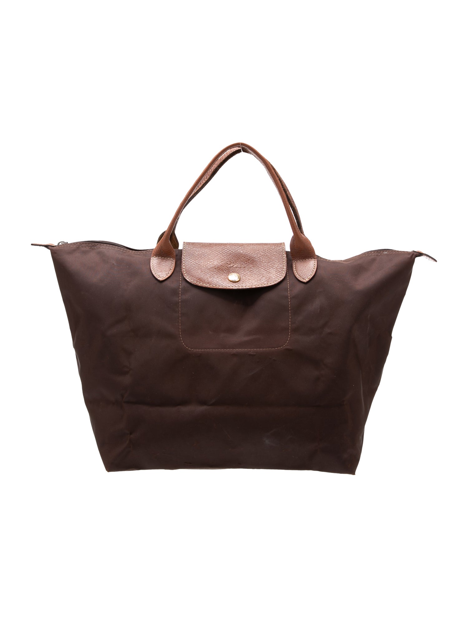 Longchamp Nylon Weekender Bag - Brown Totes, Handbags - WL881253 | The ...