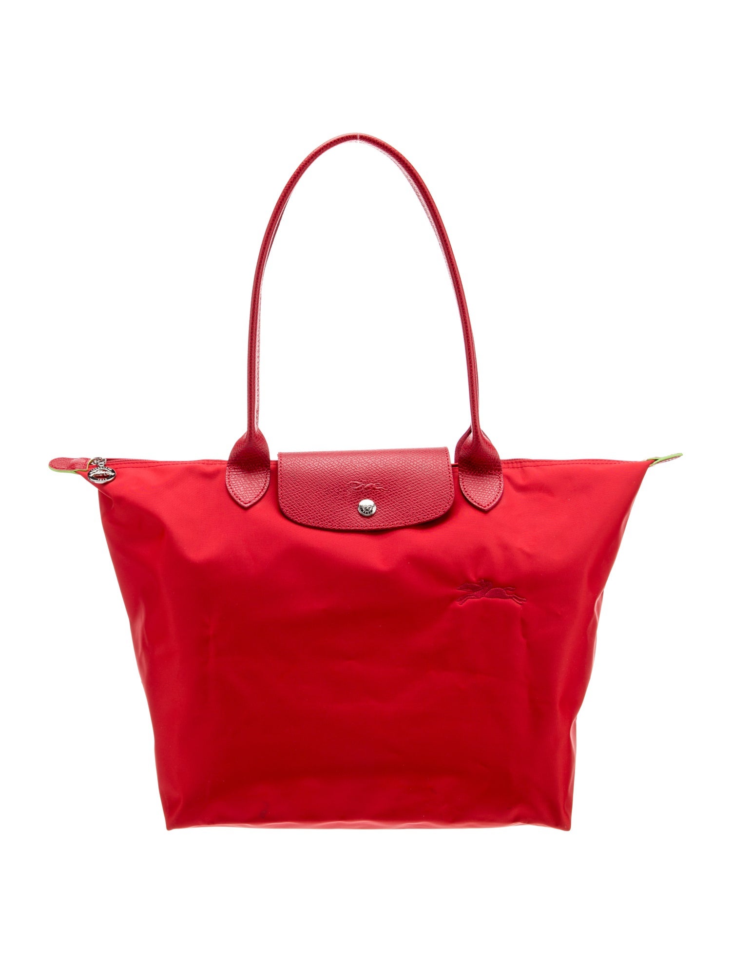 Longchamp Nylon Tote - Red Totes, Handbags - WL881260 | The RealReal