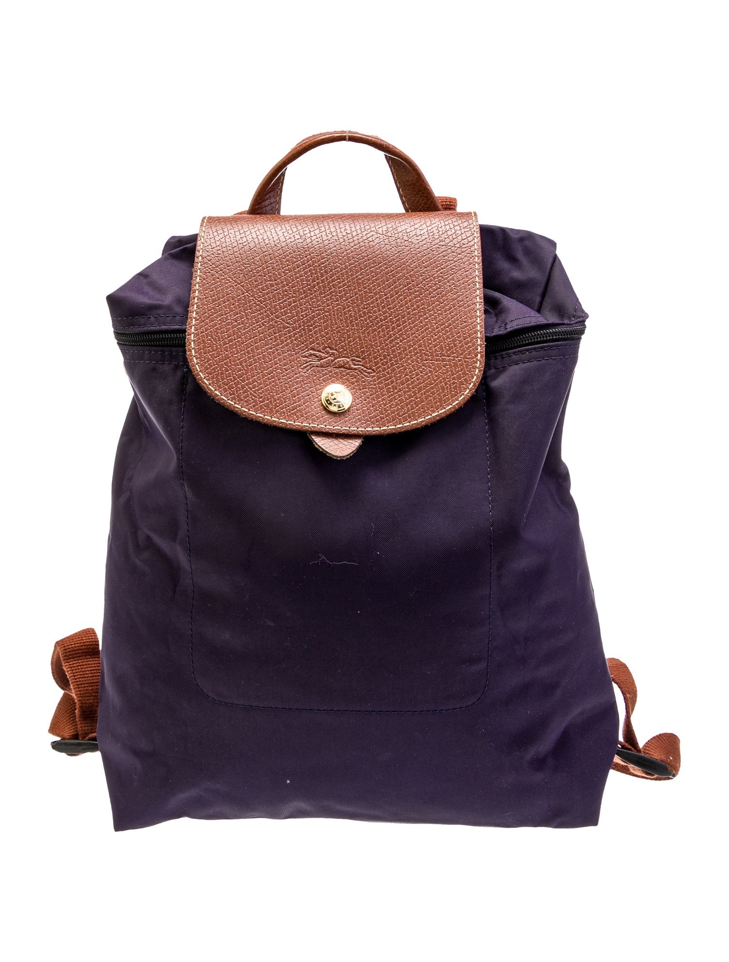 Longchamp Nylon Backpack - Purple Backpacks, Handbags - WL881400 | The ...