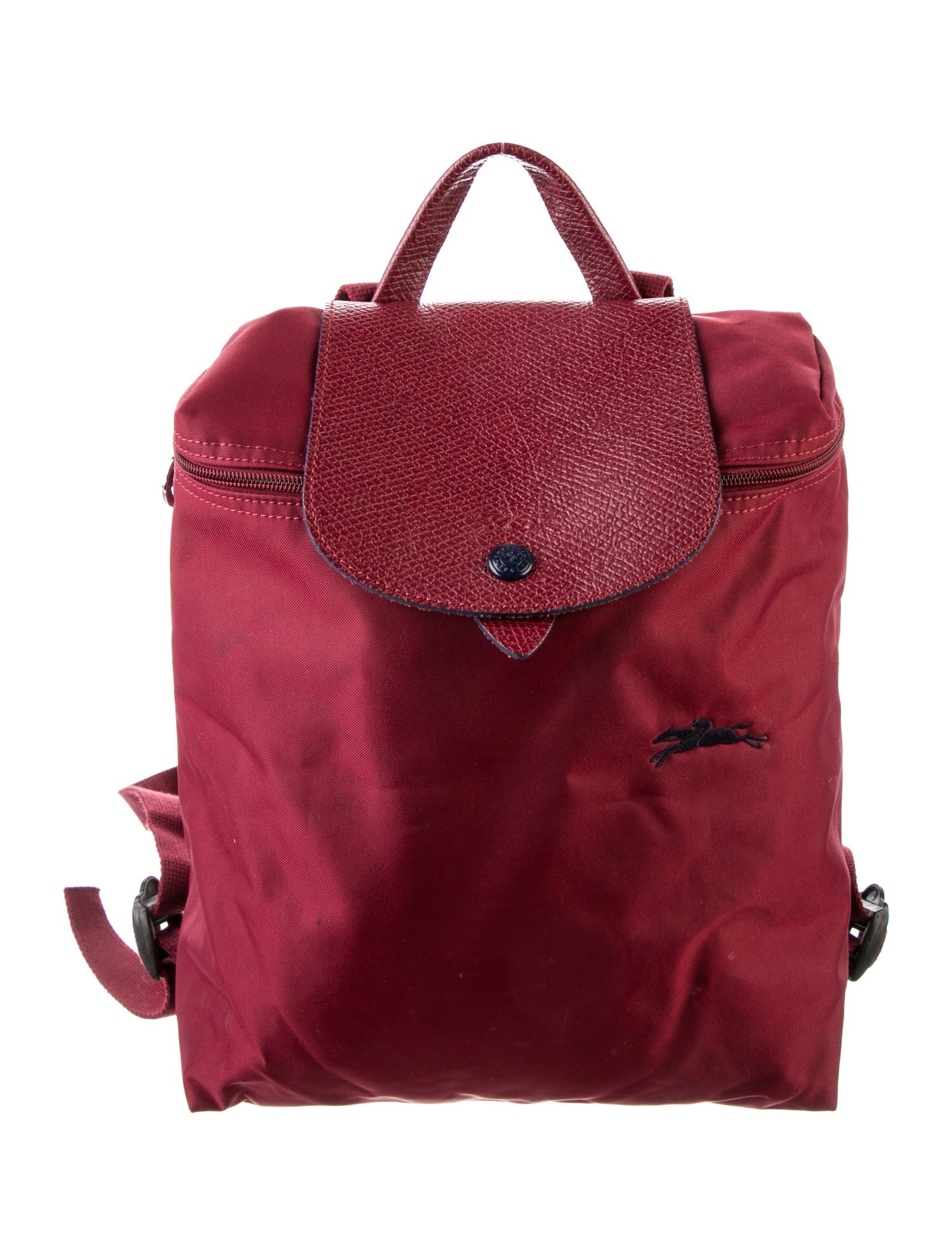 Longchamp Nylon Backpack - Burgundy Backpacks, Handbags - WL881704 ...