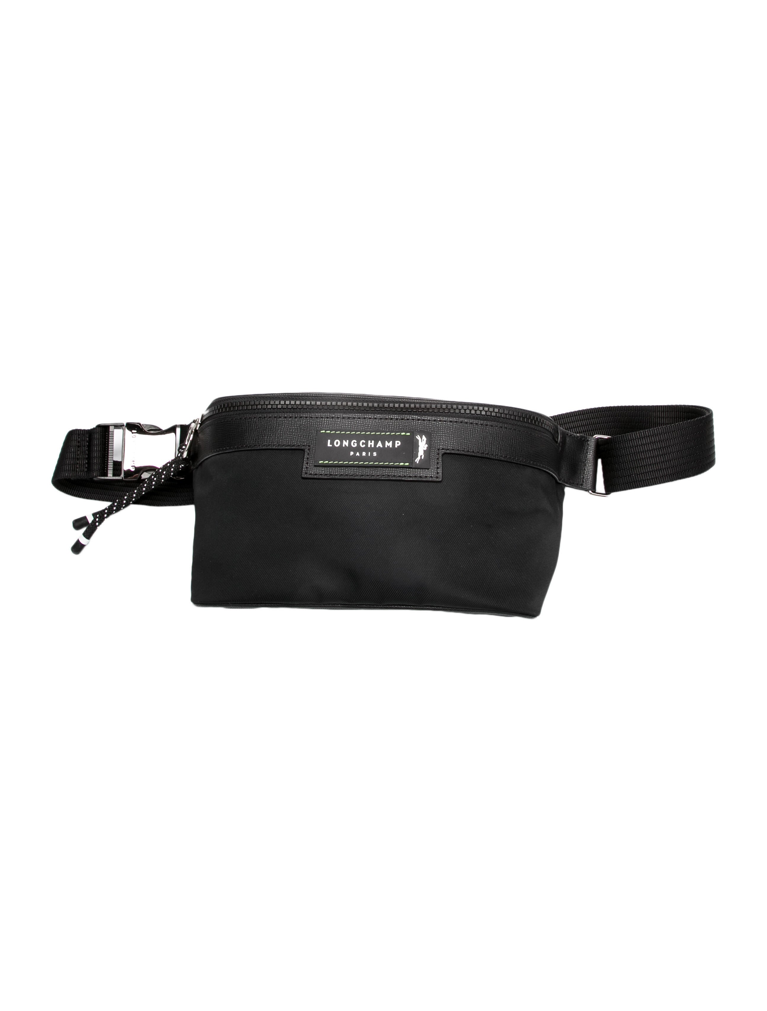 Longchamp Nylon Belt Bag w/ Tags - Black Waist Bags, Handbags ...