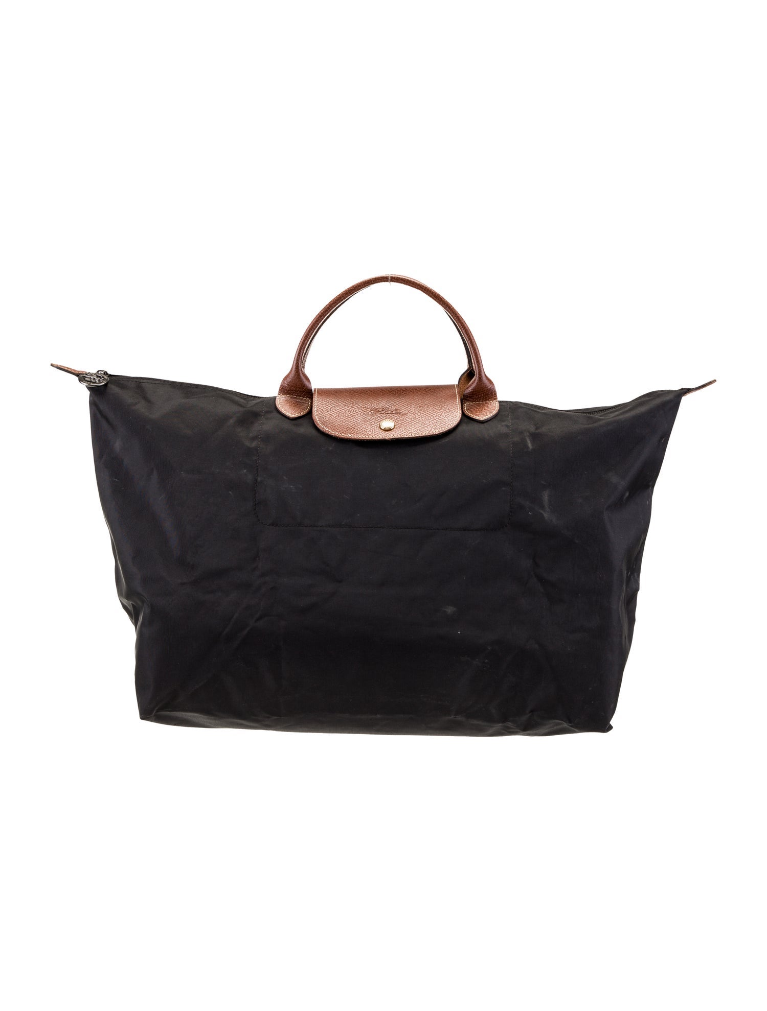 Longchamp Nylon Weekender Bag - Black Totes, Handbags - WL881885 | The ...