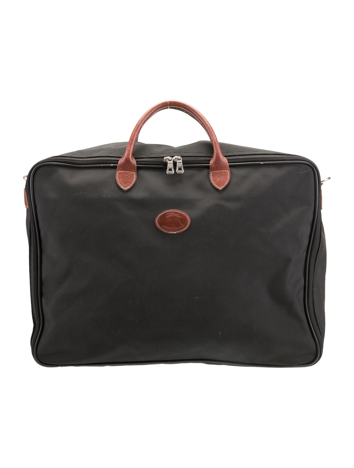 Longchamp Nylon Suitcase - Black Luggage and Travel, Handbags ...