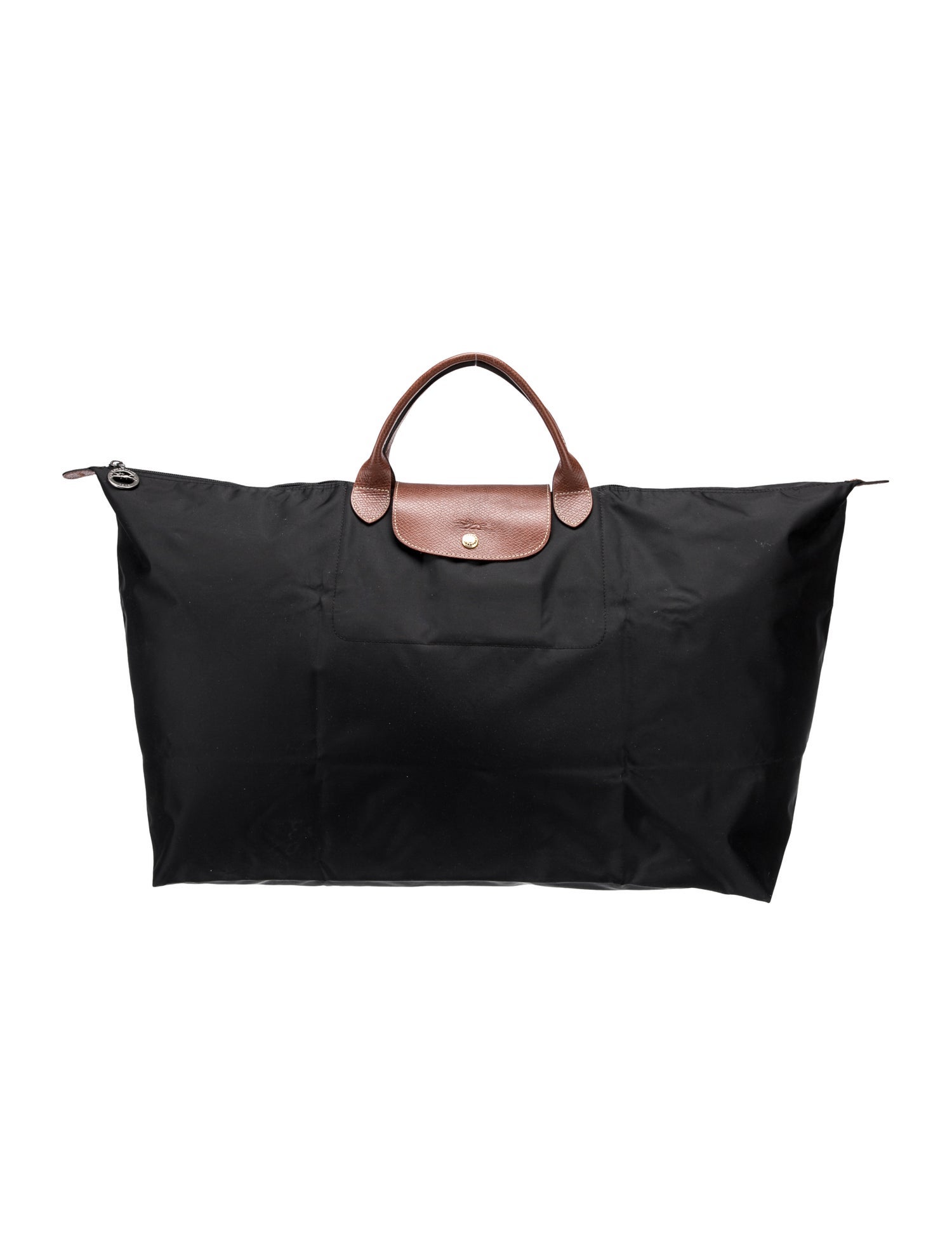 Longchamp Nylon Weekender Bag - Grey Totes, Handbags - WL882291 | The ...