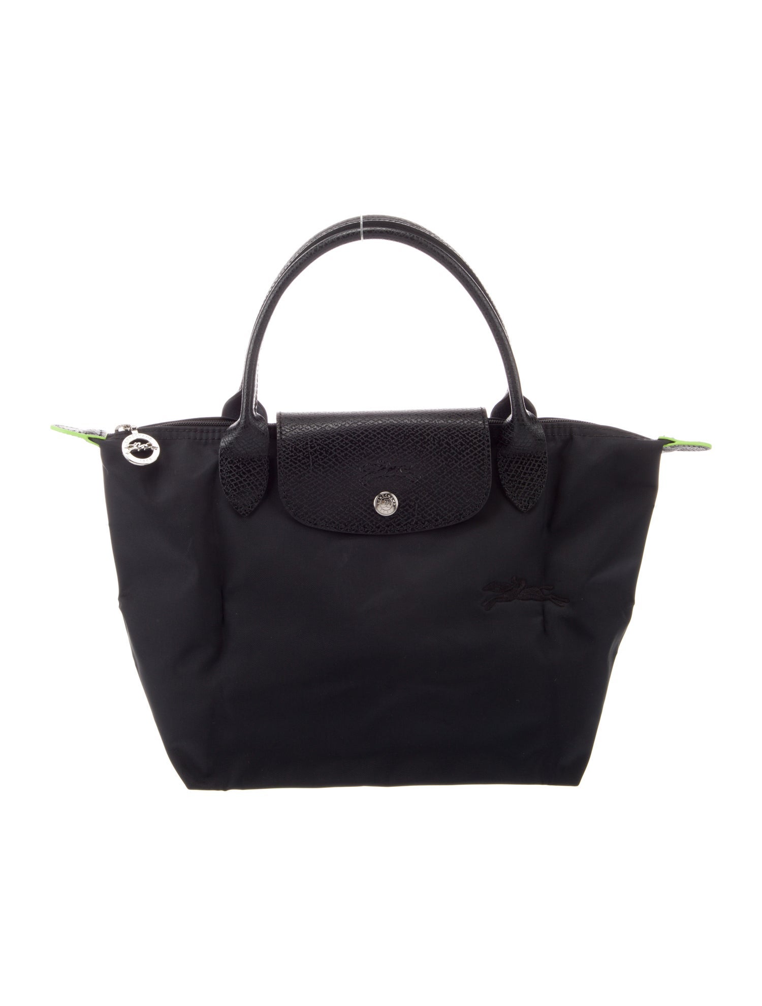 Longchamp Nylon Top Handle Bag - Black Handle Bags, Handbags - WL882619 ...