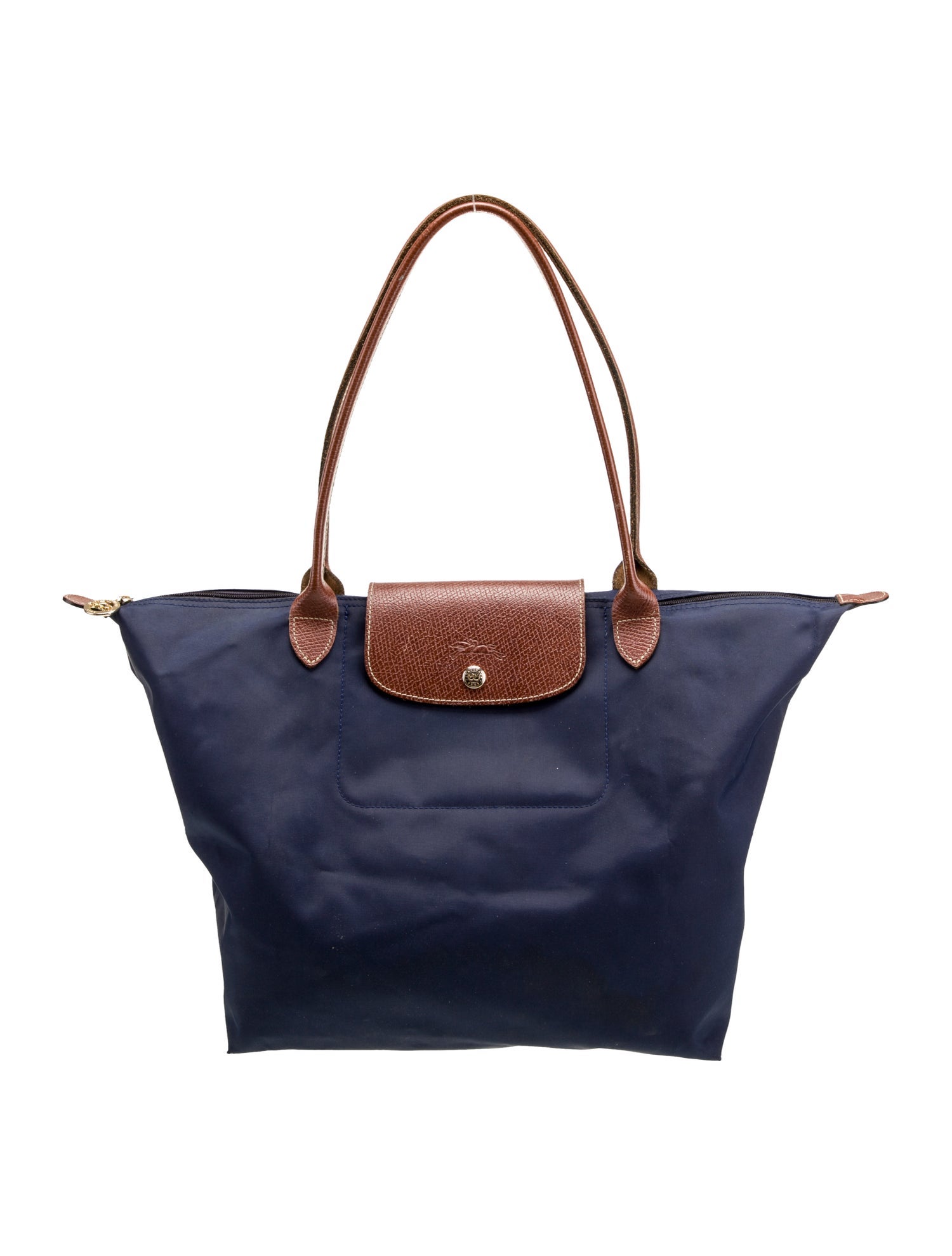 Longchamp Nylon Shoulder Bag - Blue Shoulder Bags, Handbags - WL882702 ...