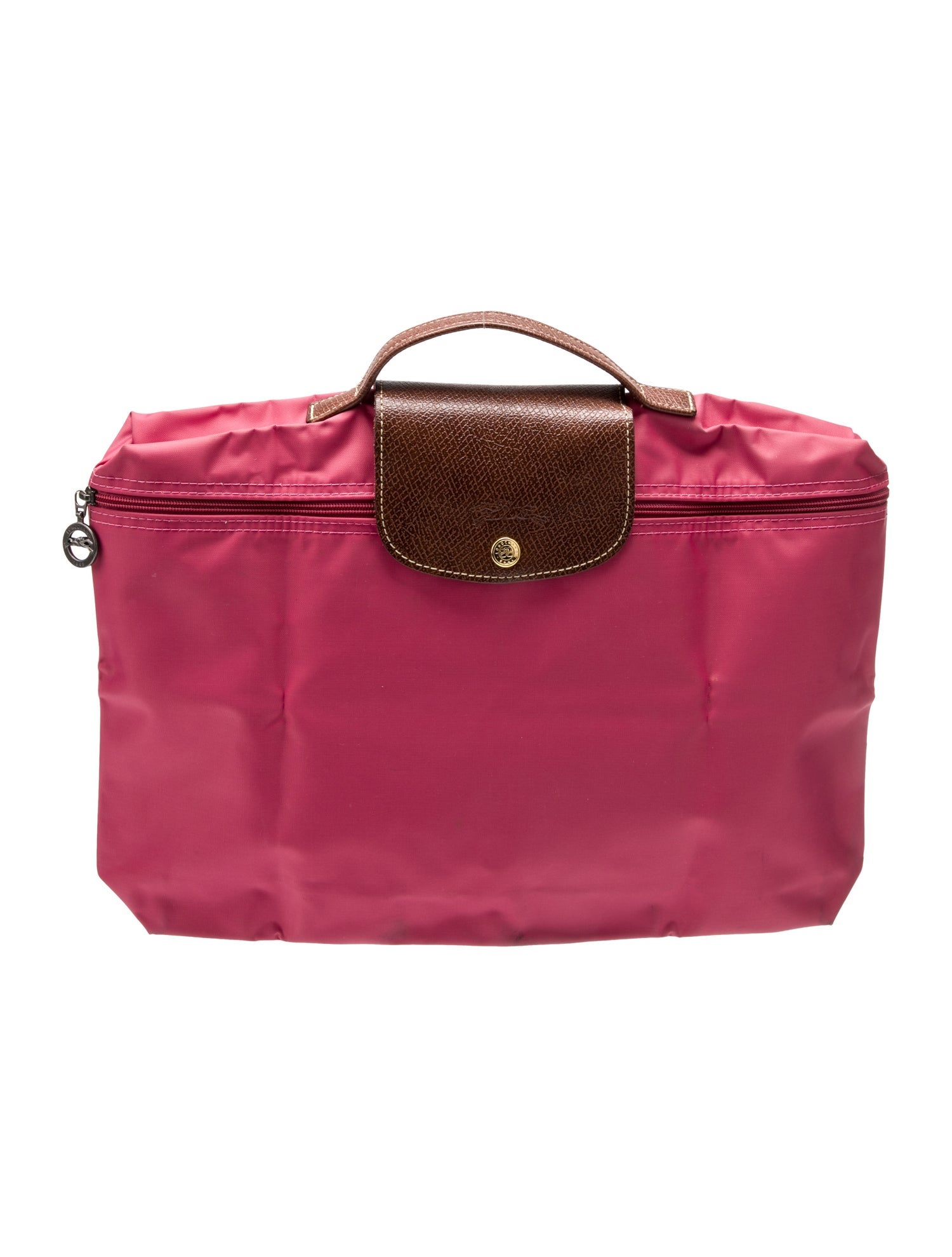 Longchamp Nylon Weekender Bag - Pink Handle Bags, Handbags - WL883219 ...
