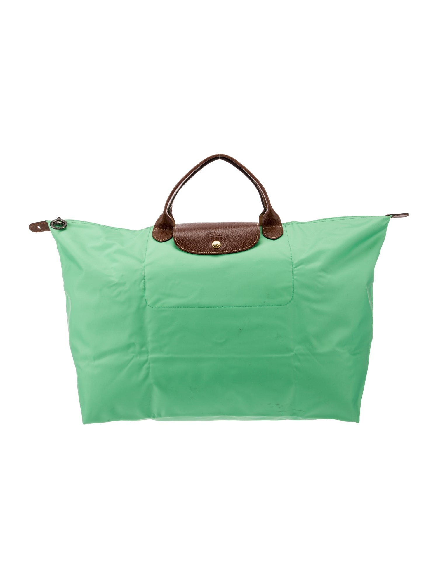 Longchamp Nylon Weekender Bag - Green Totes, Handbags - WL883397 | The ...