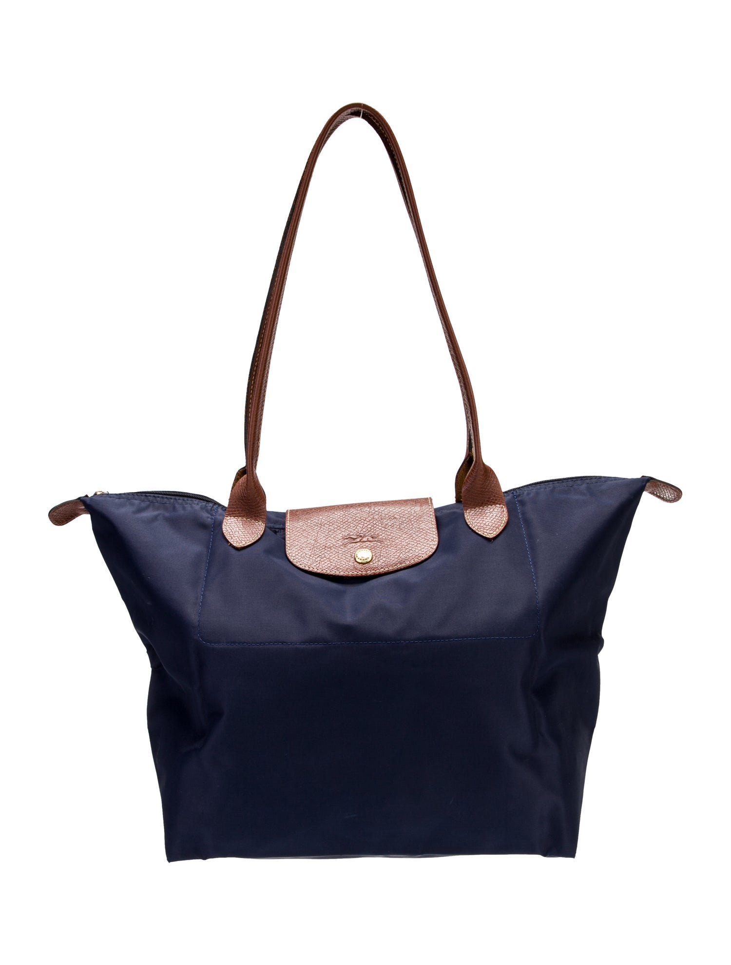 Longchamp Nylon Shoulder Bag - Blue Shoulder Bags, Handbags - WL883863 ...