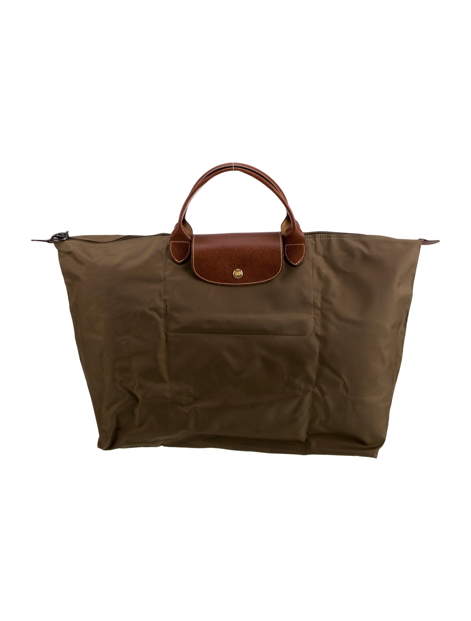 Longchamp Nylon Weekender Bag - Green Totes, Handbags - WL884194 | The ...