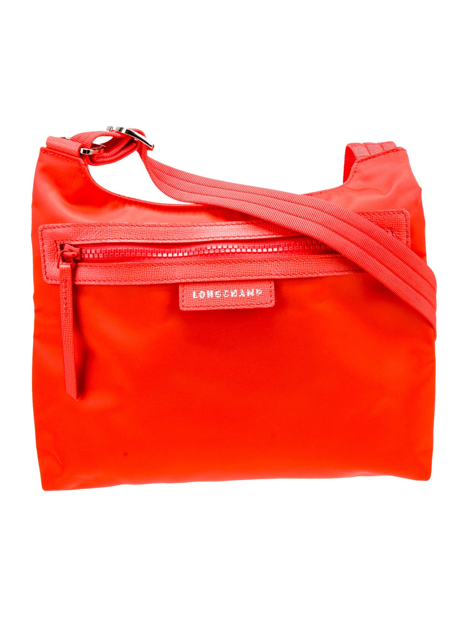 Longchamp Nylon Crossbody Bag - Orange Crossbody Bags, Handbags ...