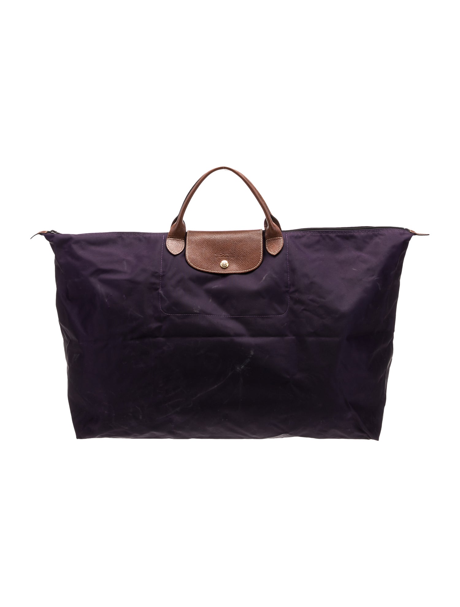 Longchamp Nylon Weekender Bag - Purple Totes, Handbags - WL884715 | The ...