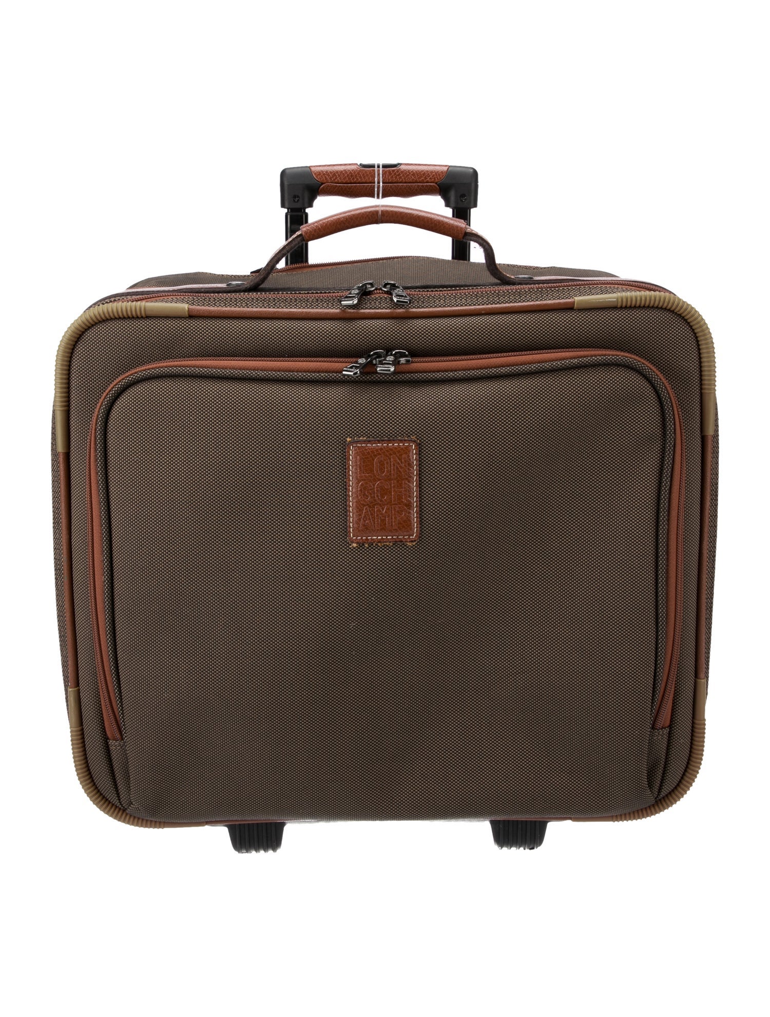 Longchamp Nylon Suitcase - Brown Luggage and Travel, Handbags ...