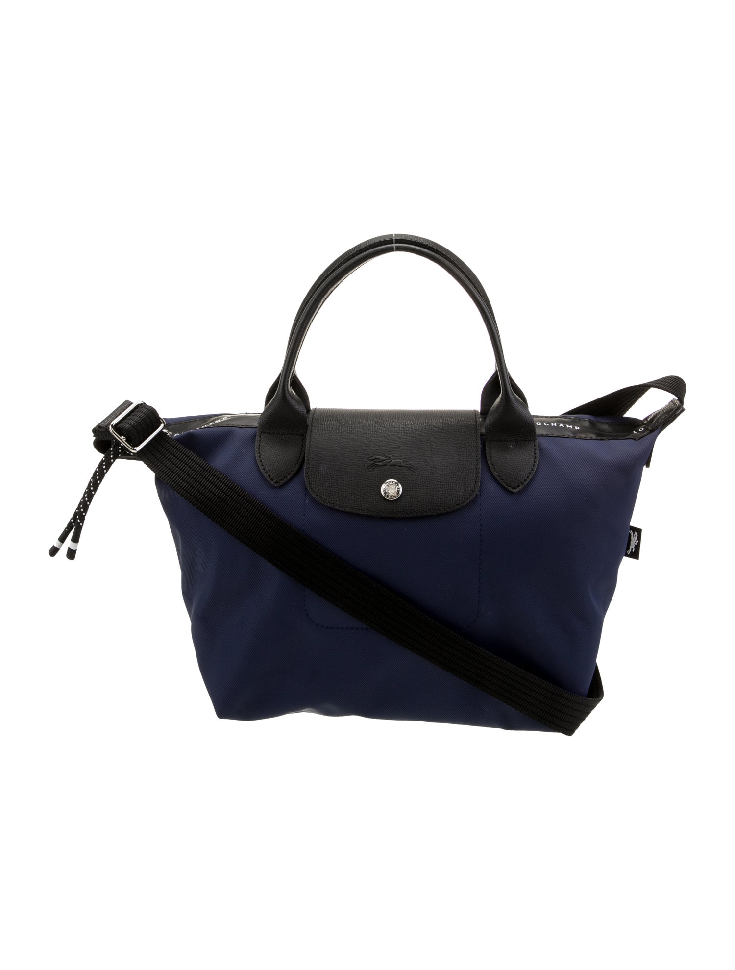 Longchamp Nylon Top Handle Bag - Blue Handle Bags, Handbags - WL884929 ...