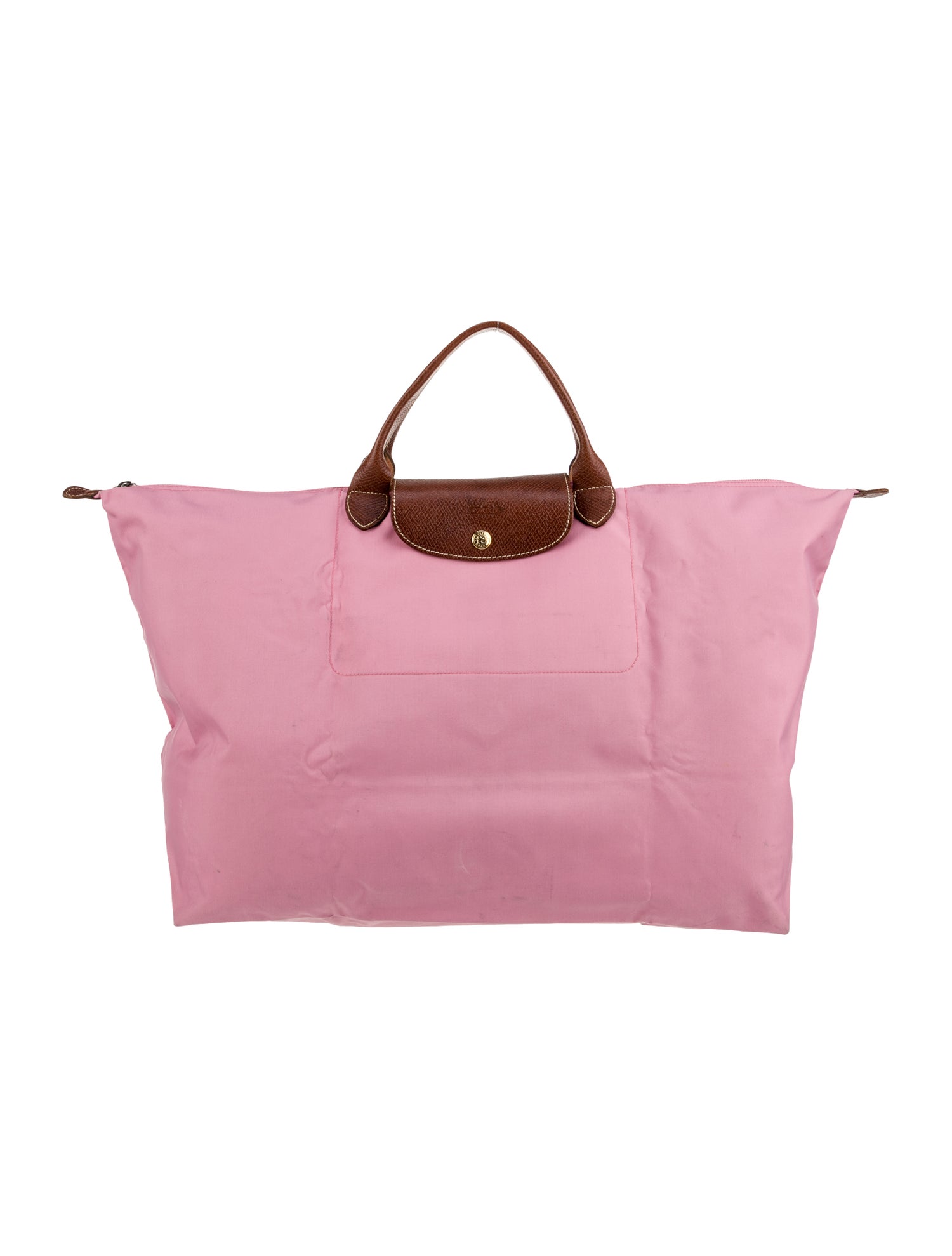 Longchamp Nylon Weekender Bag - Pink Totes, Handbags - WL885309 | The ...