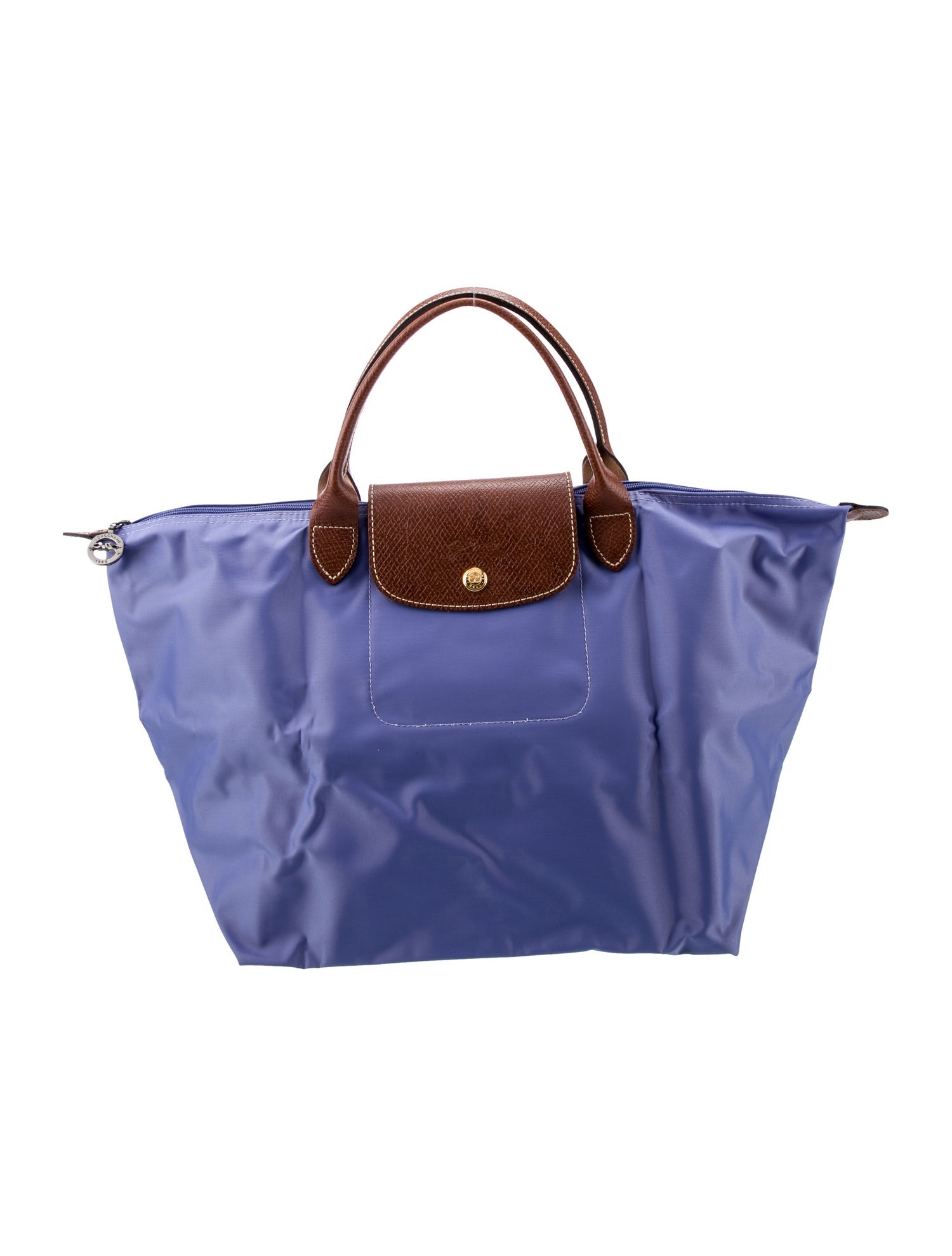 Longchamp Nylon Top Handle Bag - Blue Handle Bags, Handbags - WL885427 ...