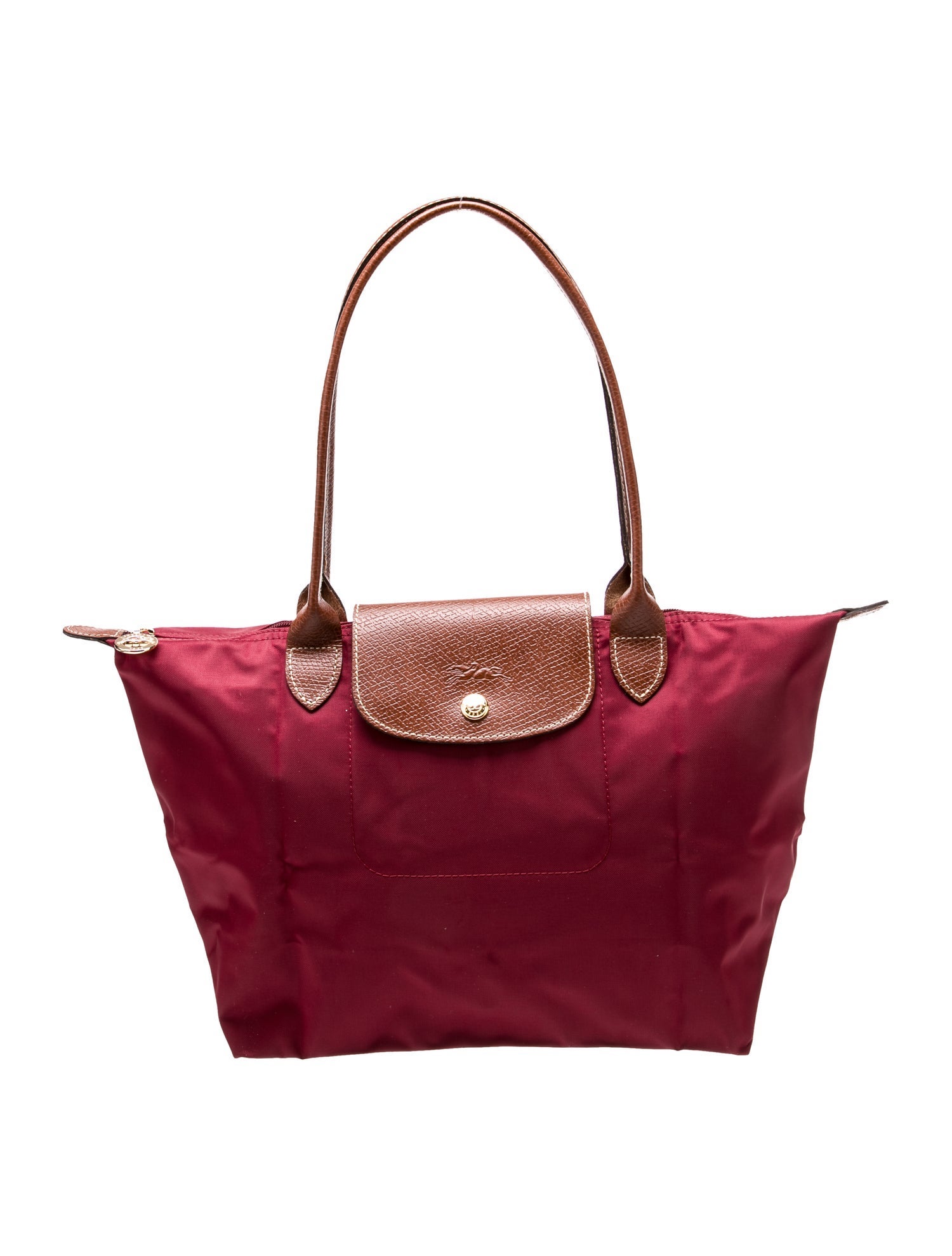 Longchamp Nylon Top Handle Bag - Red Handle Bags, Handbags - WL885521 ...