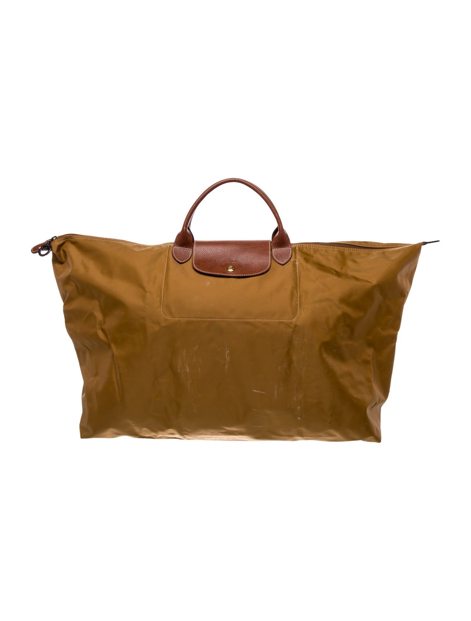 Longchamp Nylon Weekender Bag - Brown Totes, Handbags - WL888011 | The ...