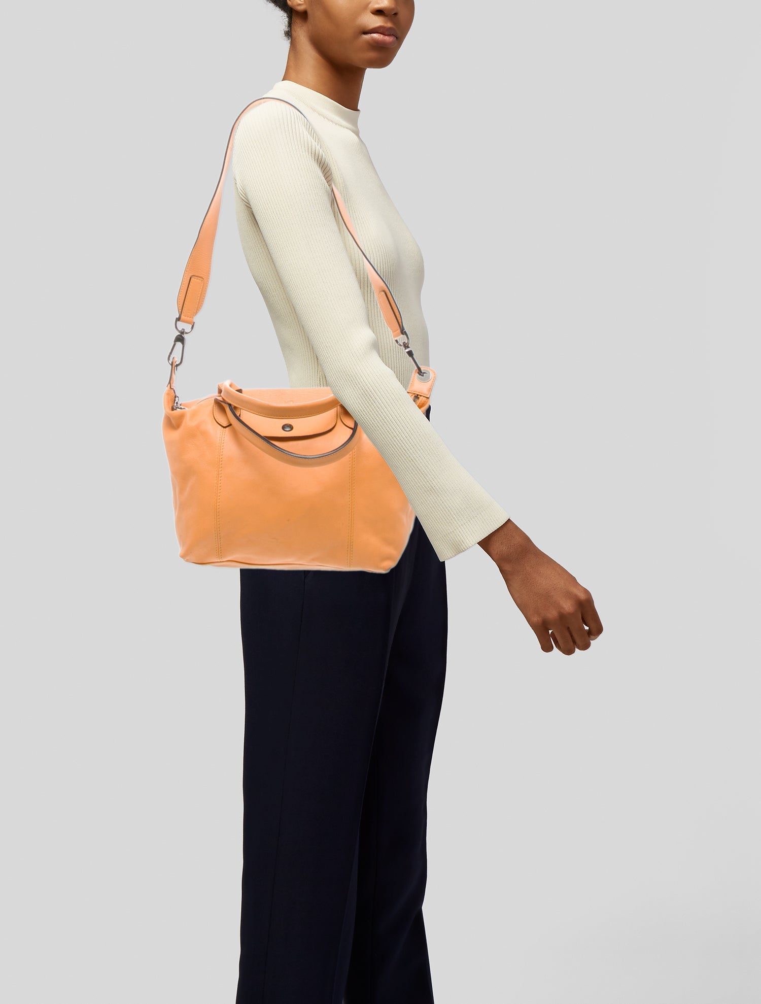 Nina Ricci Leather Shoulder Bag - Pink Crossbody Bags, Handbags ...