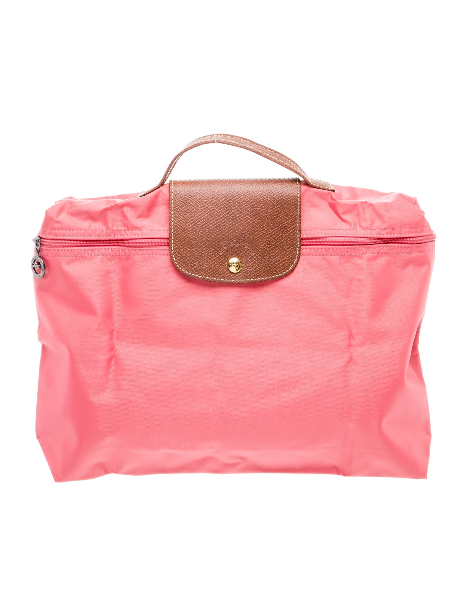 Longchamp Nylon Weekender Bag Large - Pink Totes, Handbags - WL888966 ...