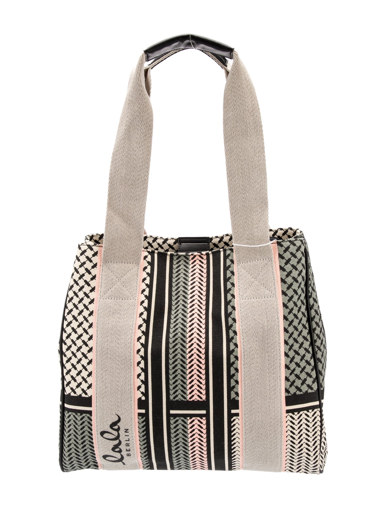 Lala Berlin Canvas Tote Bag - Neutrals Totes, Handbags - WLAAN20007 ...