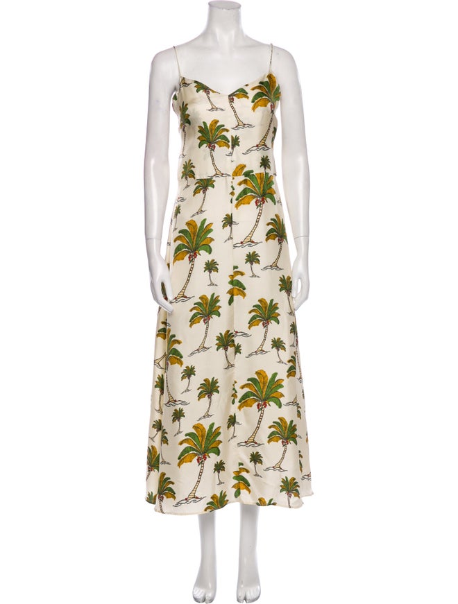 FANM MON Linen Long Dress w/ Tags - Pink Dresses, Clothing - WFANM20484 ...