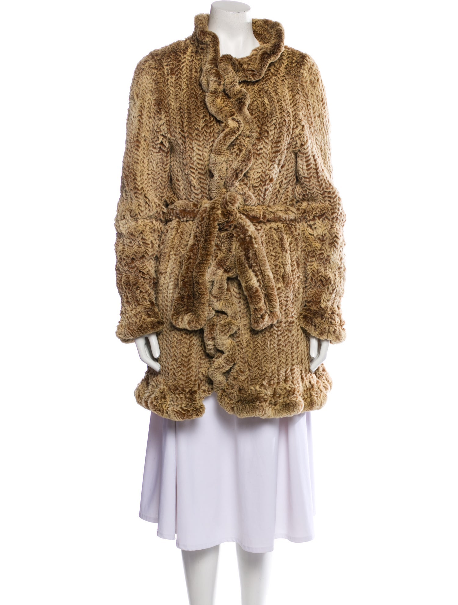 Laura Donini Fur Coat - Brown Coats, Clothing - WLARP20002 | The RealReal