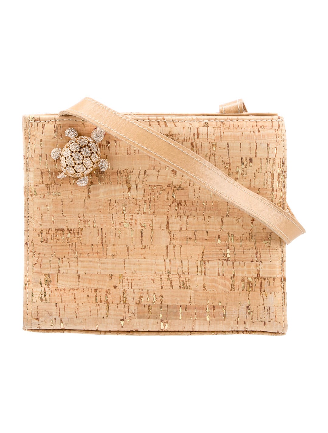 Lisa Barfield Crystal-Embellished Cork Mini Bag - Neutrals Mini Bags ...