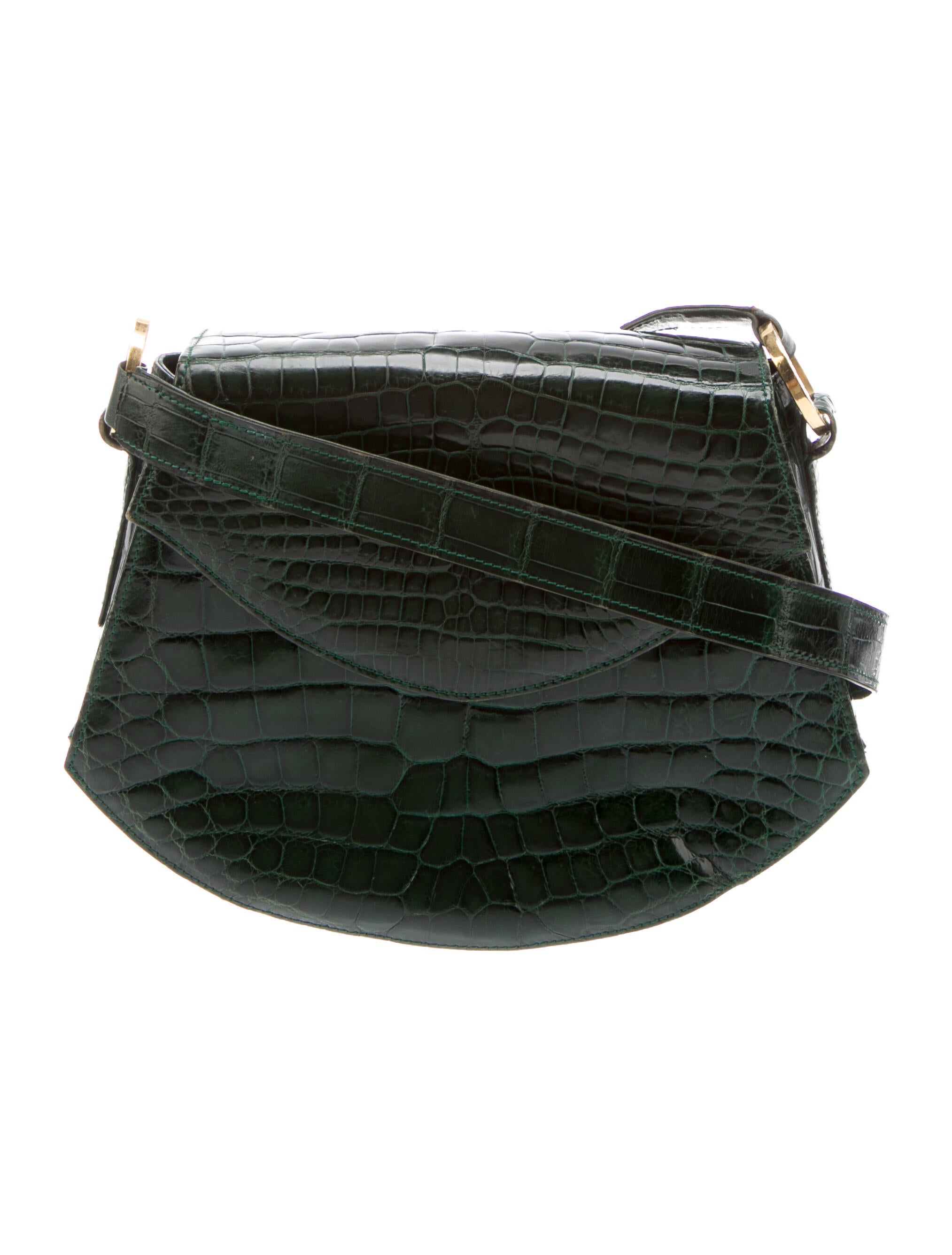 Luc Benoit Luc Benoit crossbody bag. - Green Crossbody Bags, Handbags ...